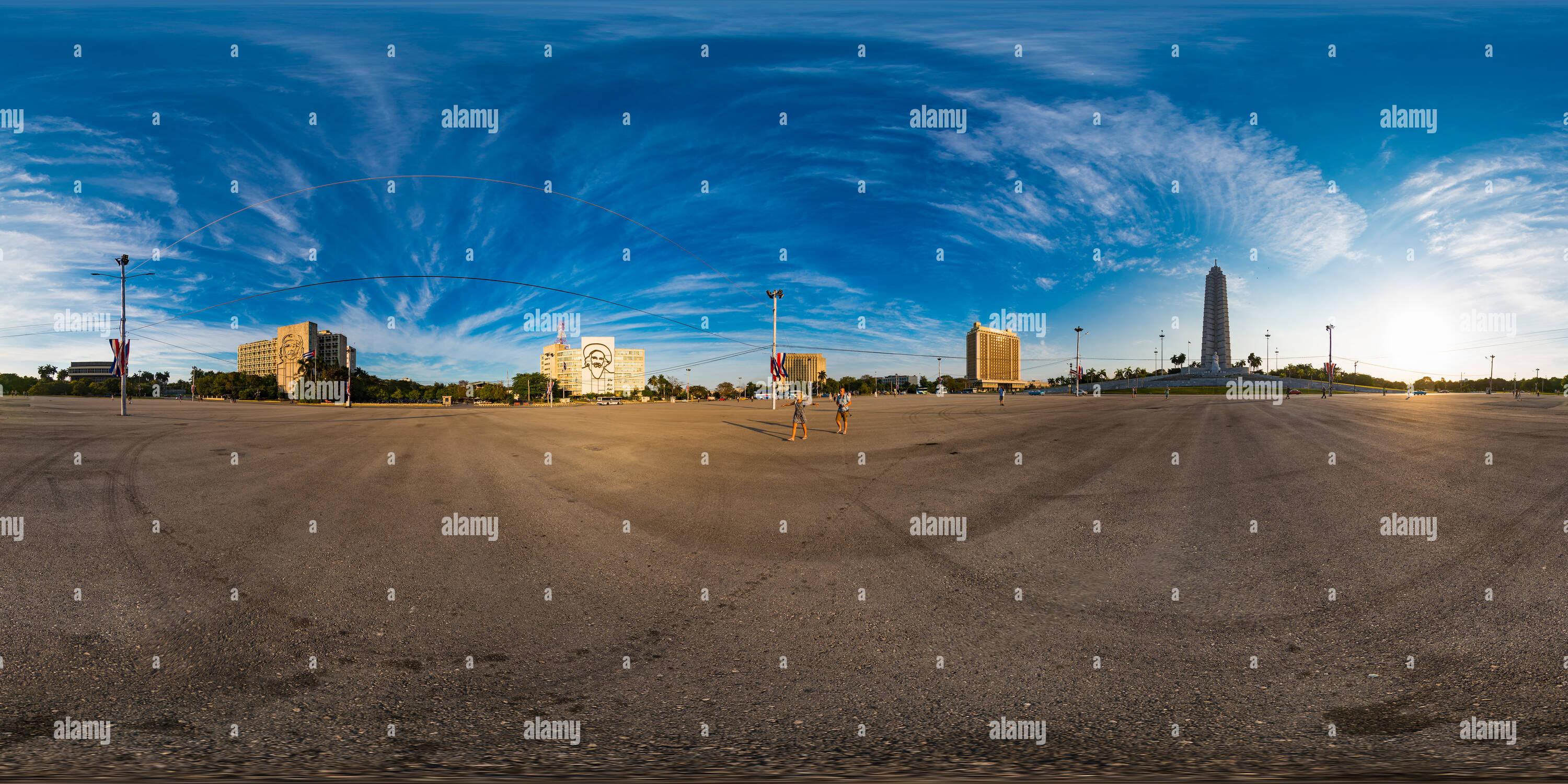 360° view of Plaza de la revolucion in Havanna - Cuba - Alamy