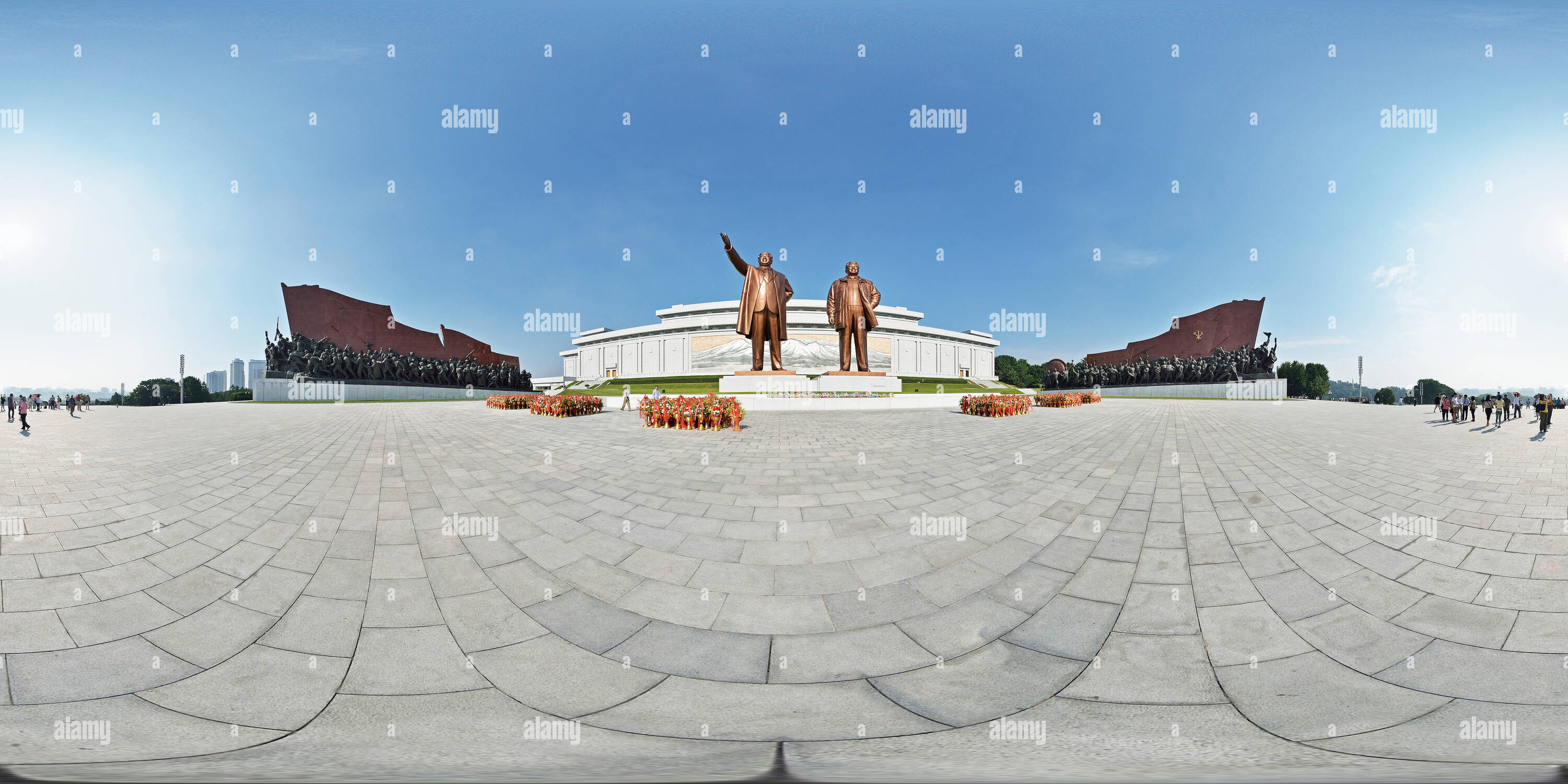 360° view of Mansudae Grand Monument - Alamy