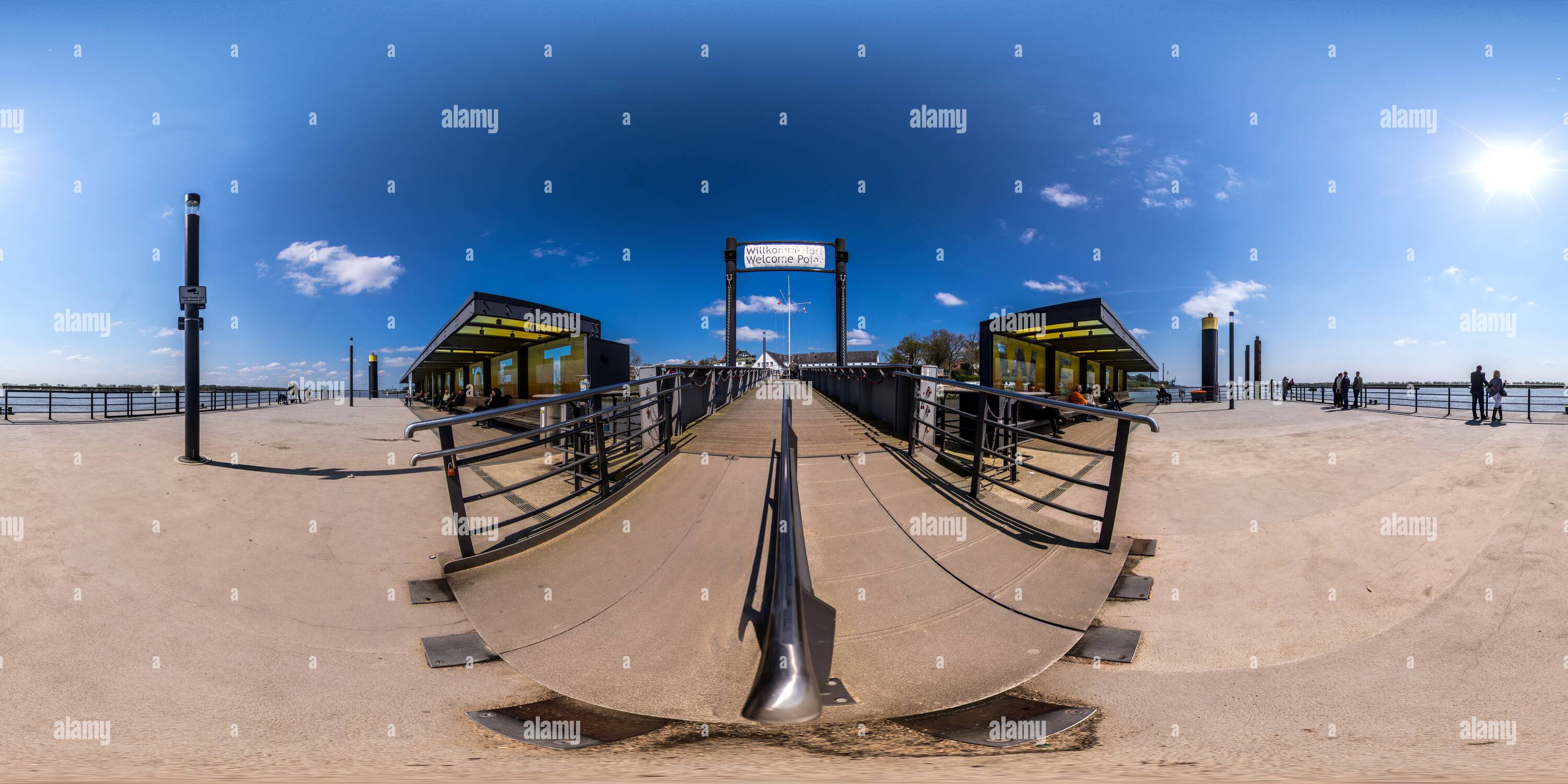 360° view of Welcome Point in Wedel, Hamburg - Alamy