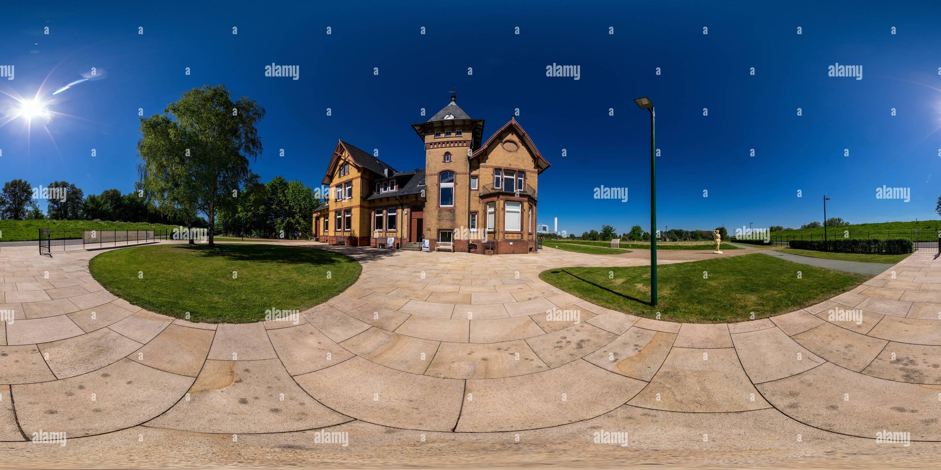 360° view of View on the main building - Alamy