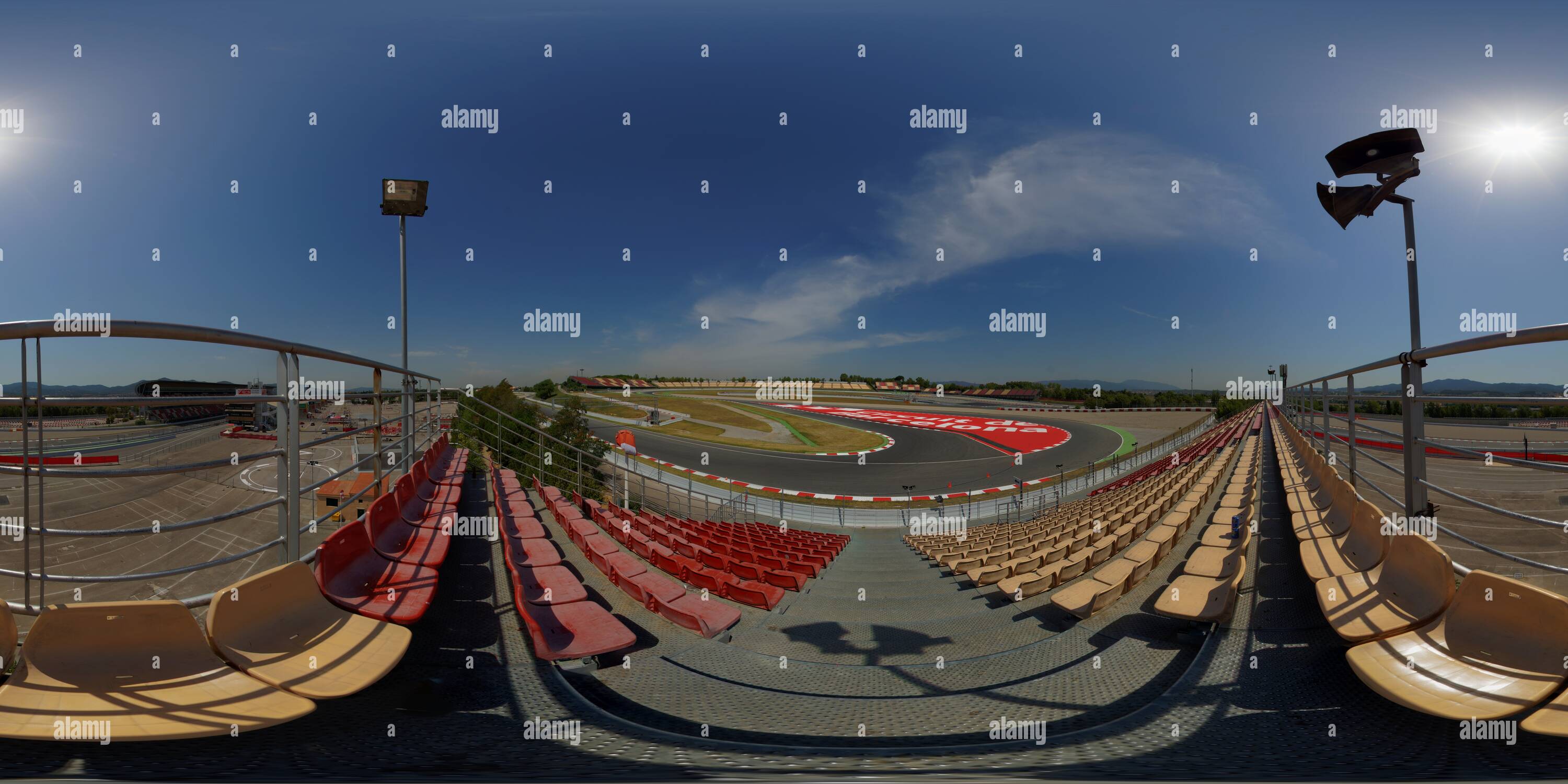 360° view of Circuit de Catalunya - Alamy