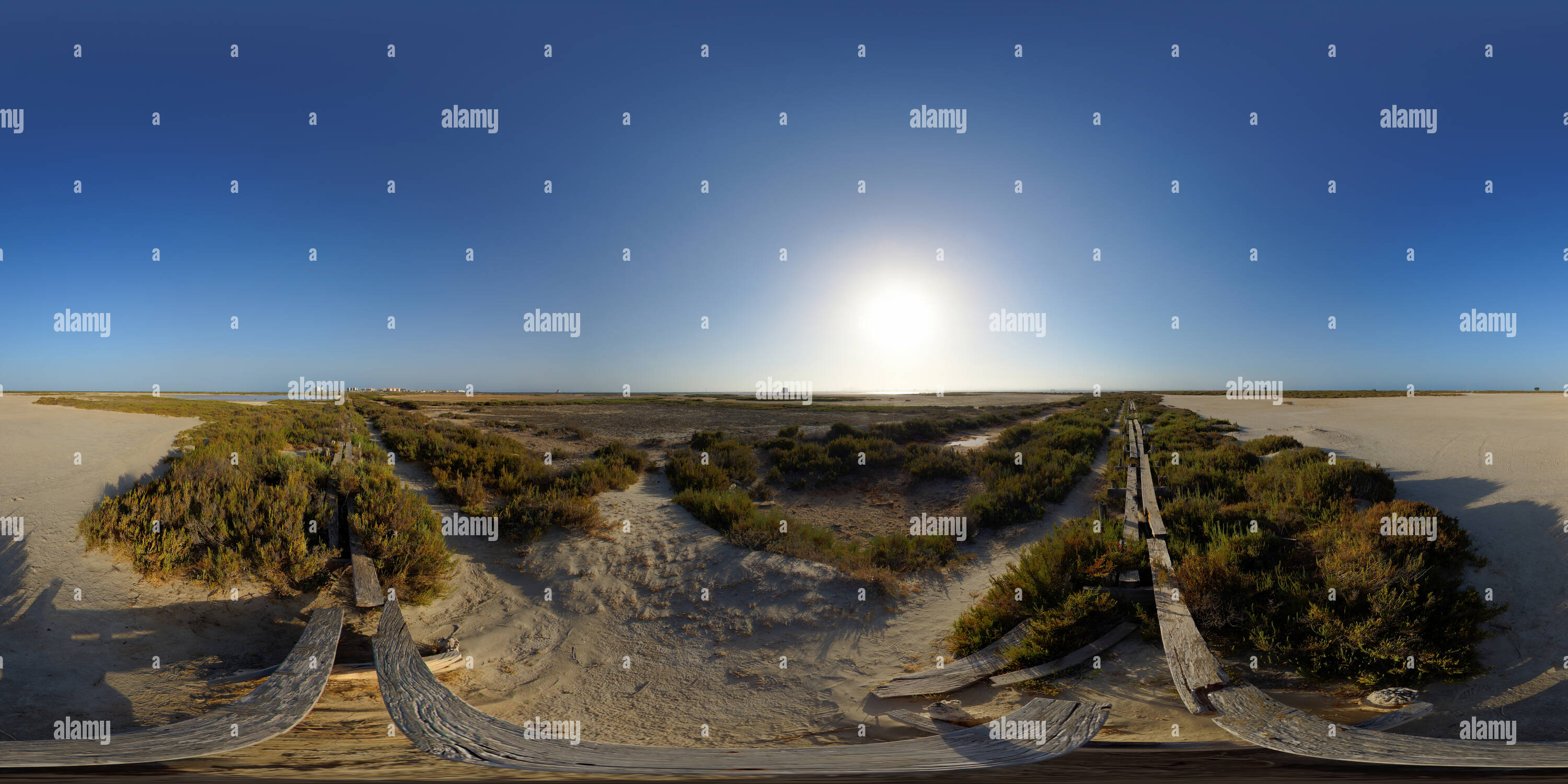 360° view of Salinas de San Pedro - Alamy