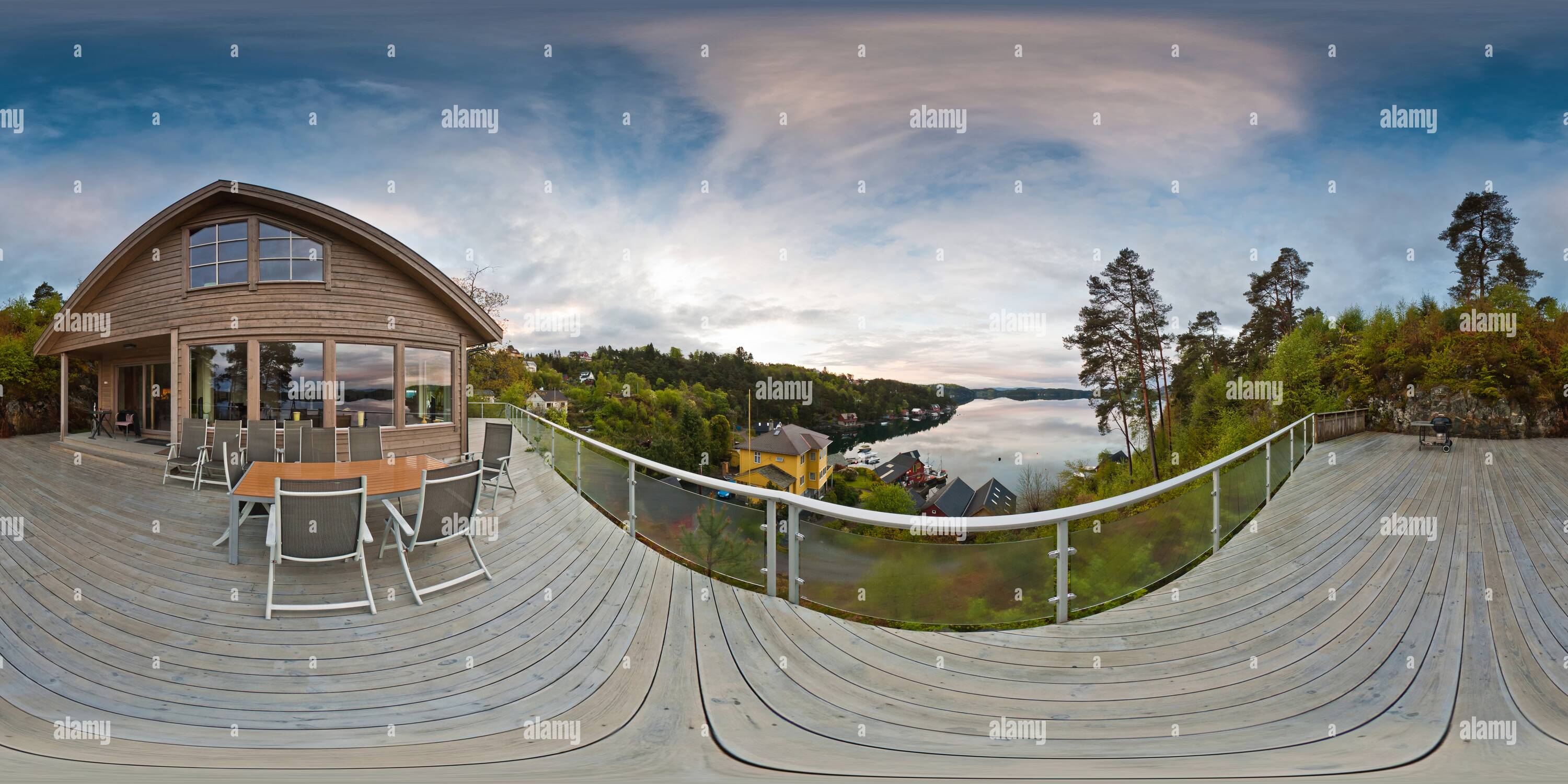 360° view of Morning in Hagavik - Alamy