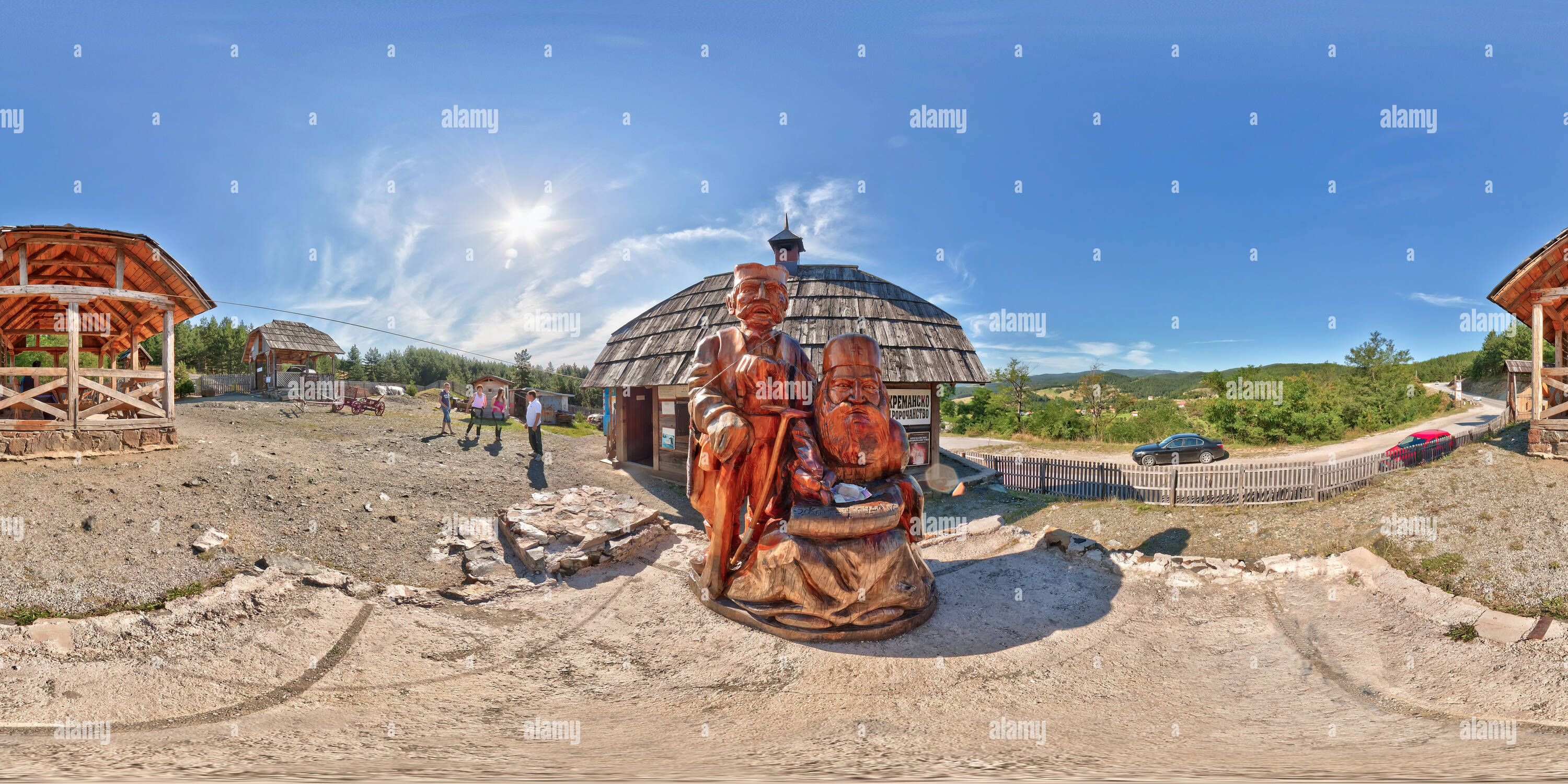 360° view of Prophecy from Kremna - Alamy