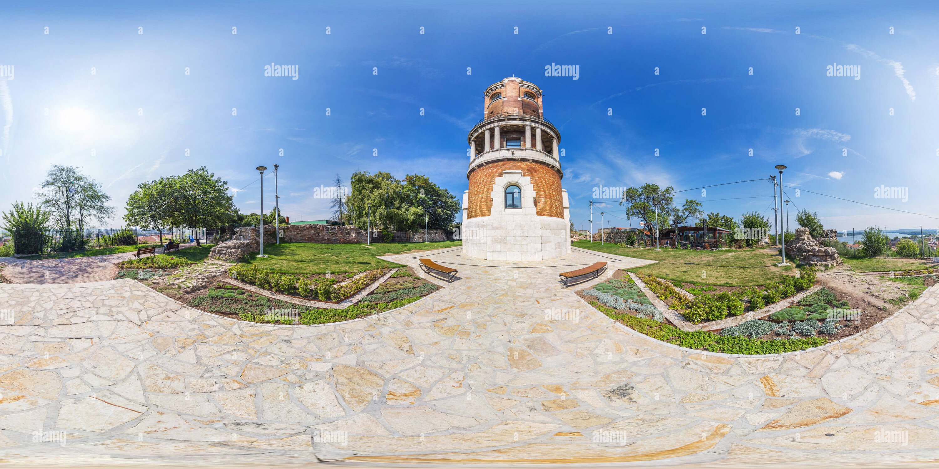 360° view of Kula na Gardošu, Septembar 2015 - Alamy