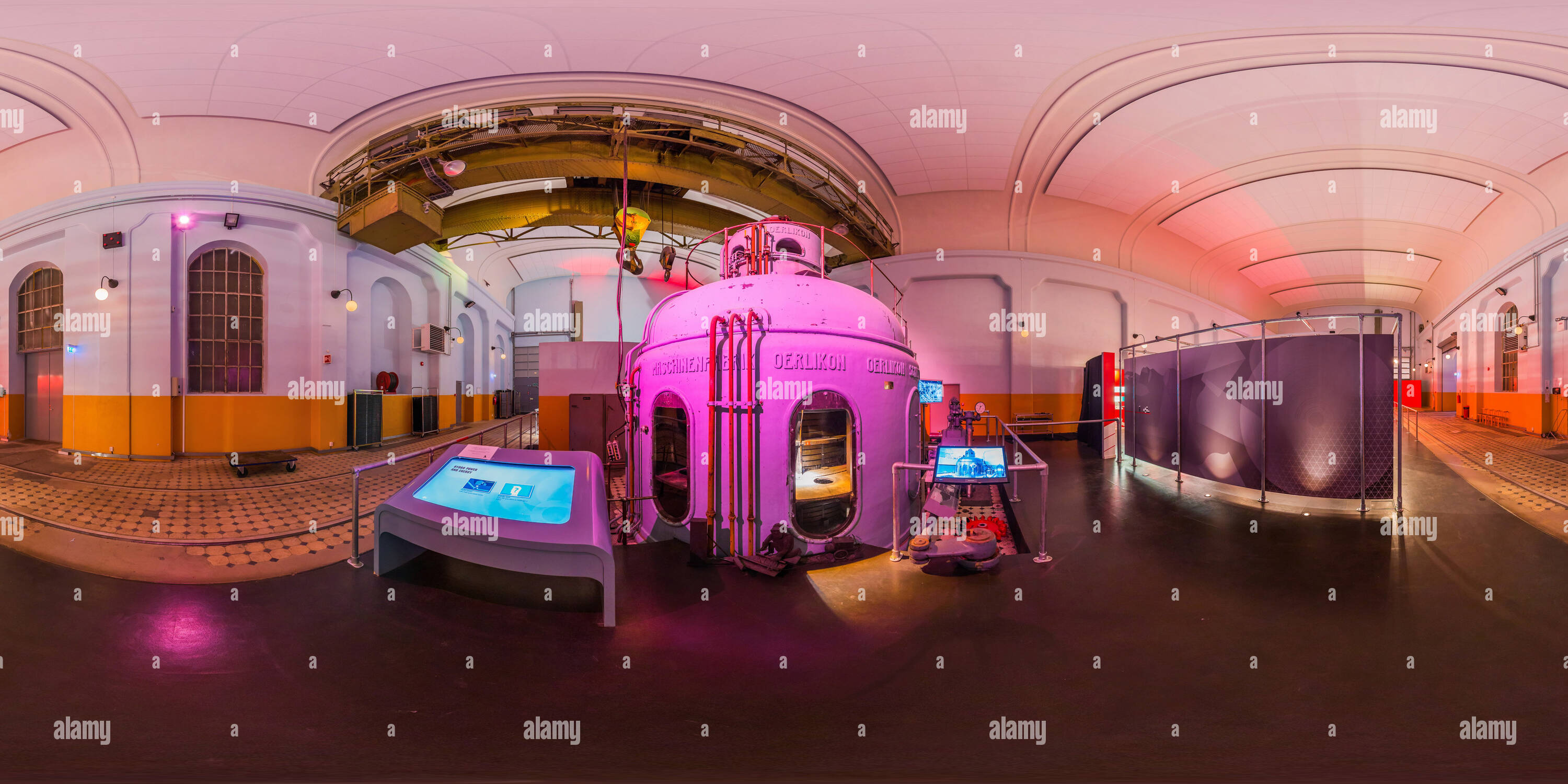 360° view of Heavy water production facility in wemork, Norwegian ...