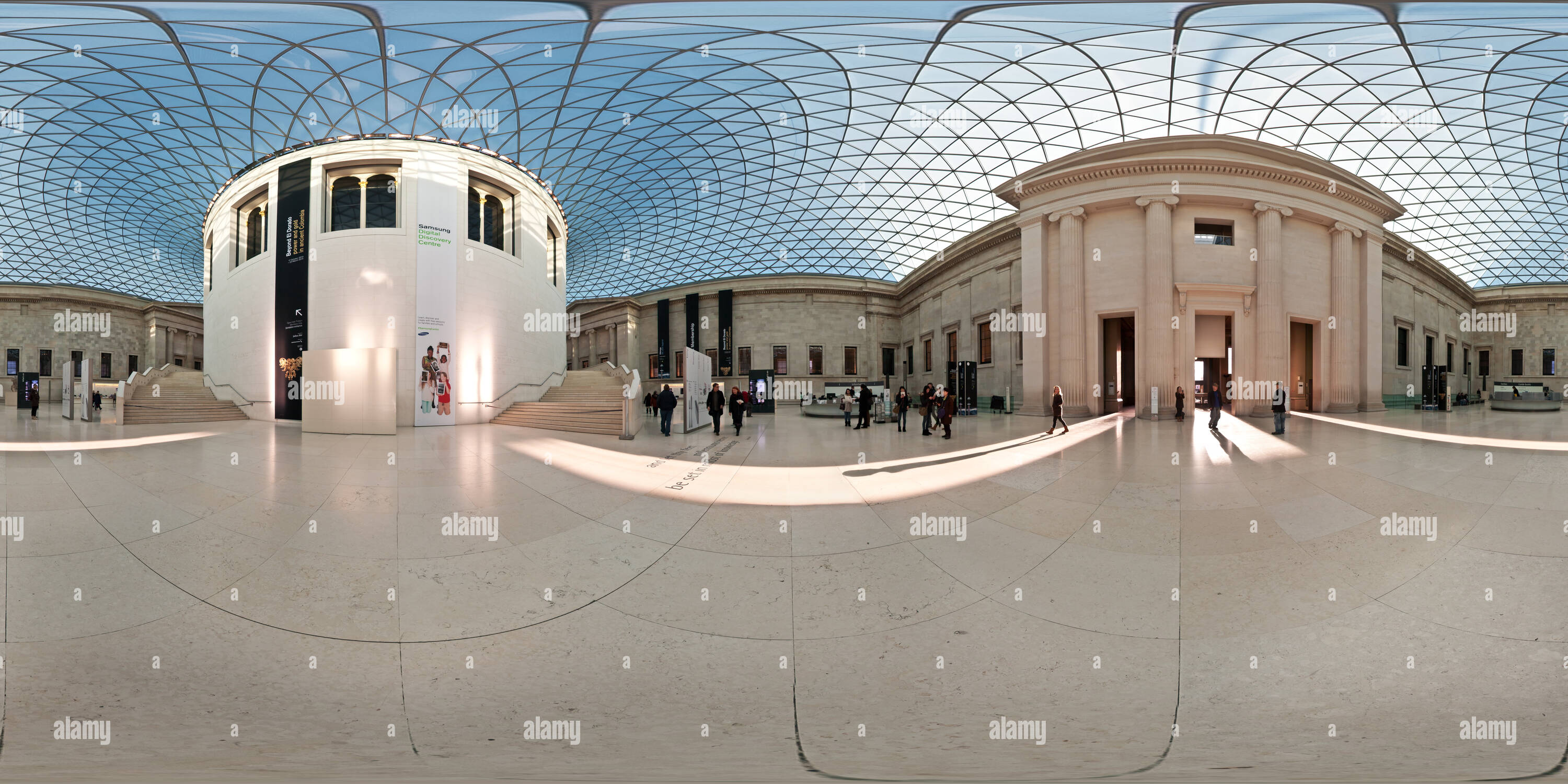 360° view of British Museum - Alamy