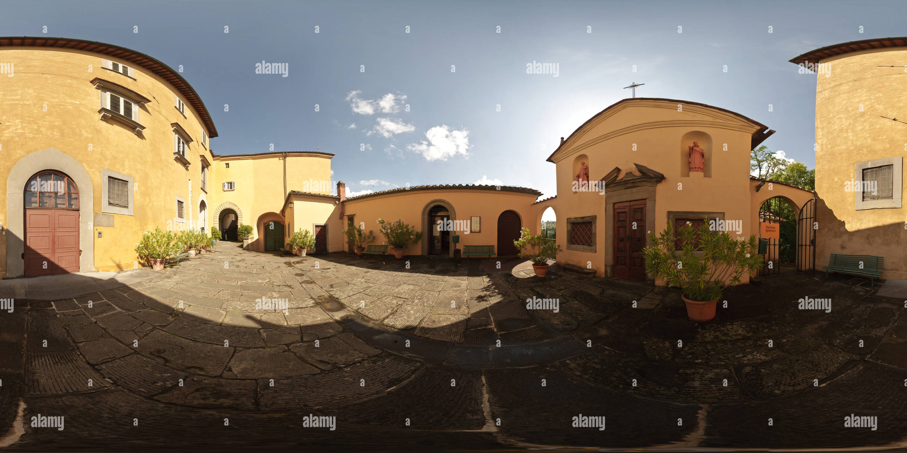 360° view of Certosa del Galluzzo - Tuscany - Alamy