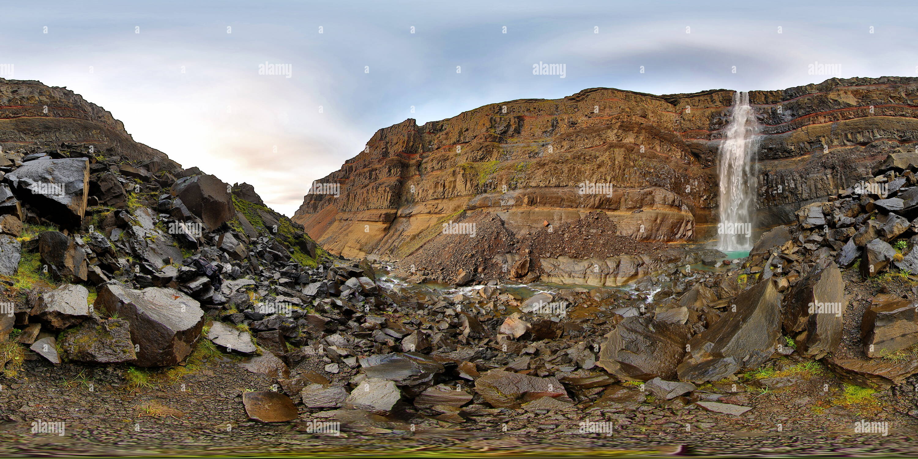 Hengifoss hi-res stock photography and images - Alamy