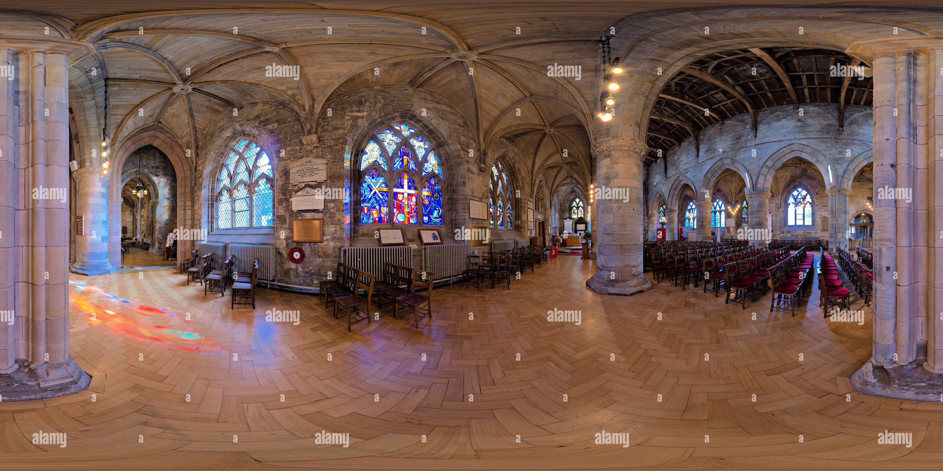 360° view of Church of the Holy Rude, Stirling, Scotland - Alamy
