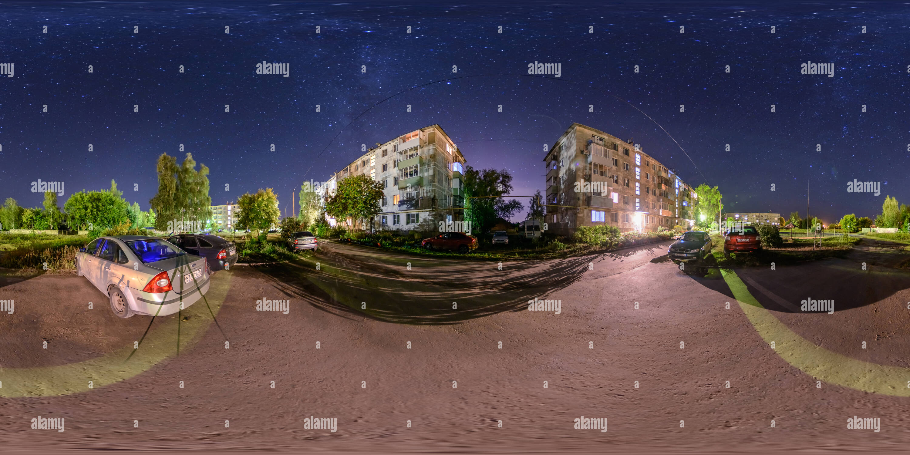 360° view of Sky and stars - Alamy