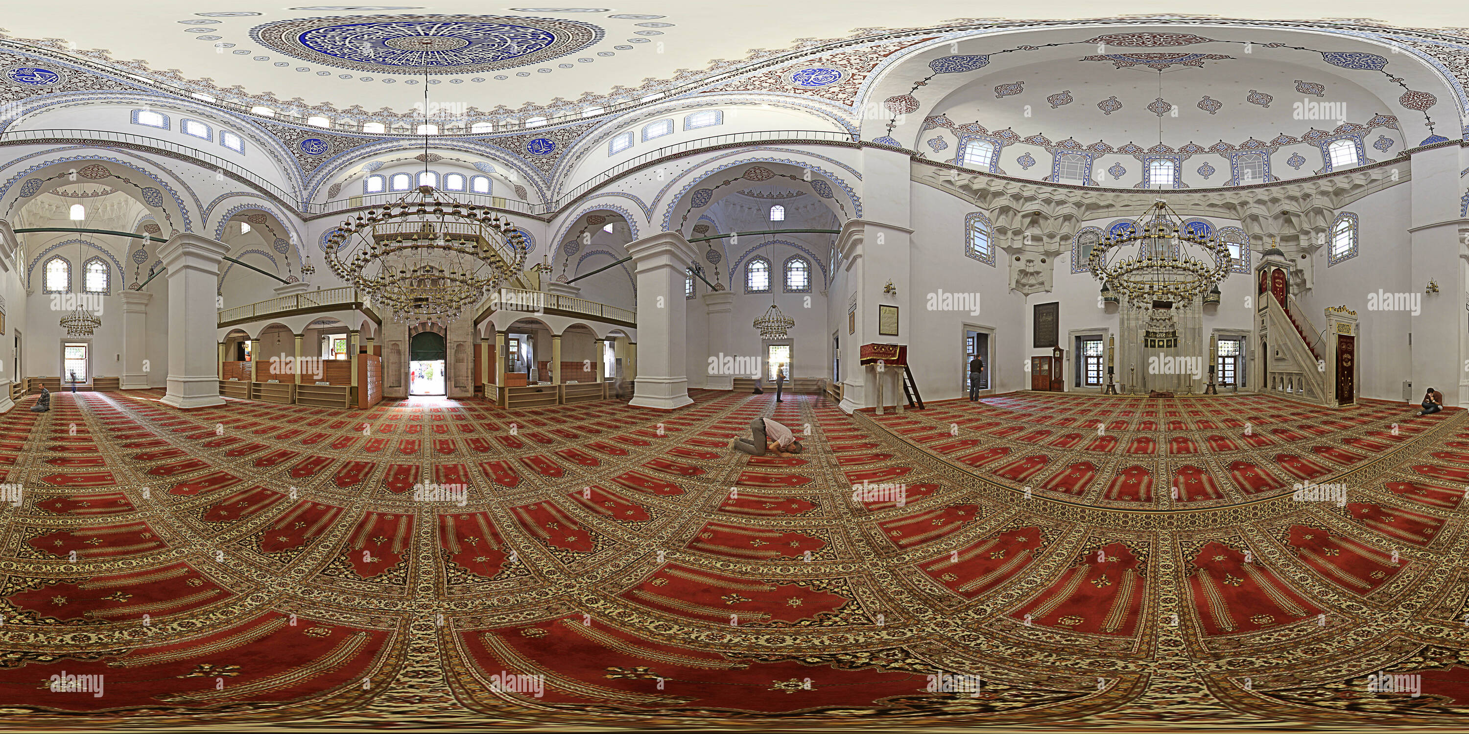 360° view of Gazi Atik Ali Pasha mosque-(Gazi Atik Ali Pasa camii - Alamy