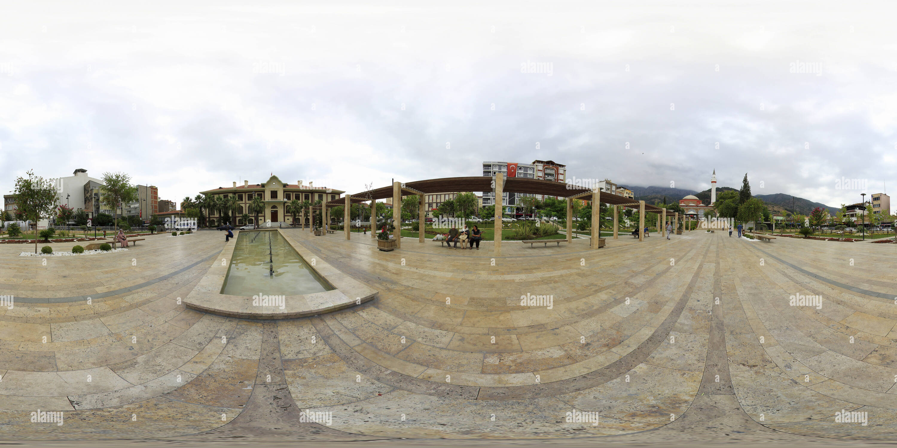 360° view of Emekliler Parkı- Manisa Turkey - Alamy