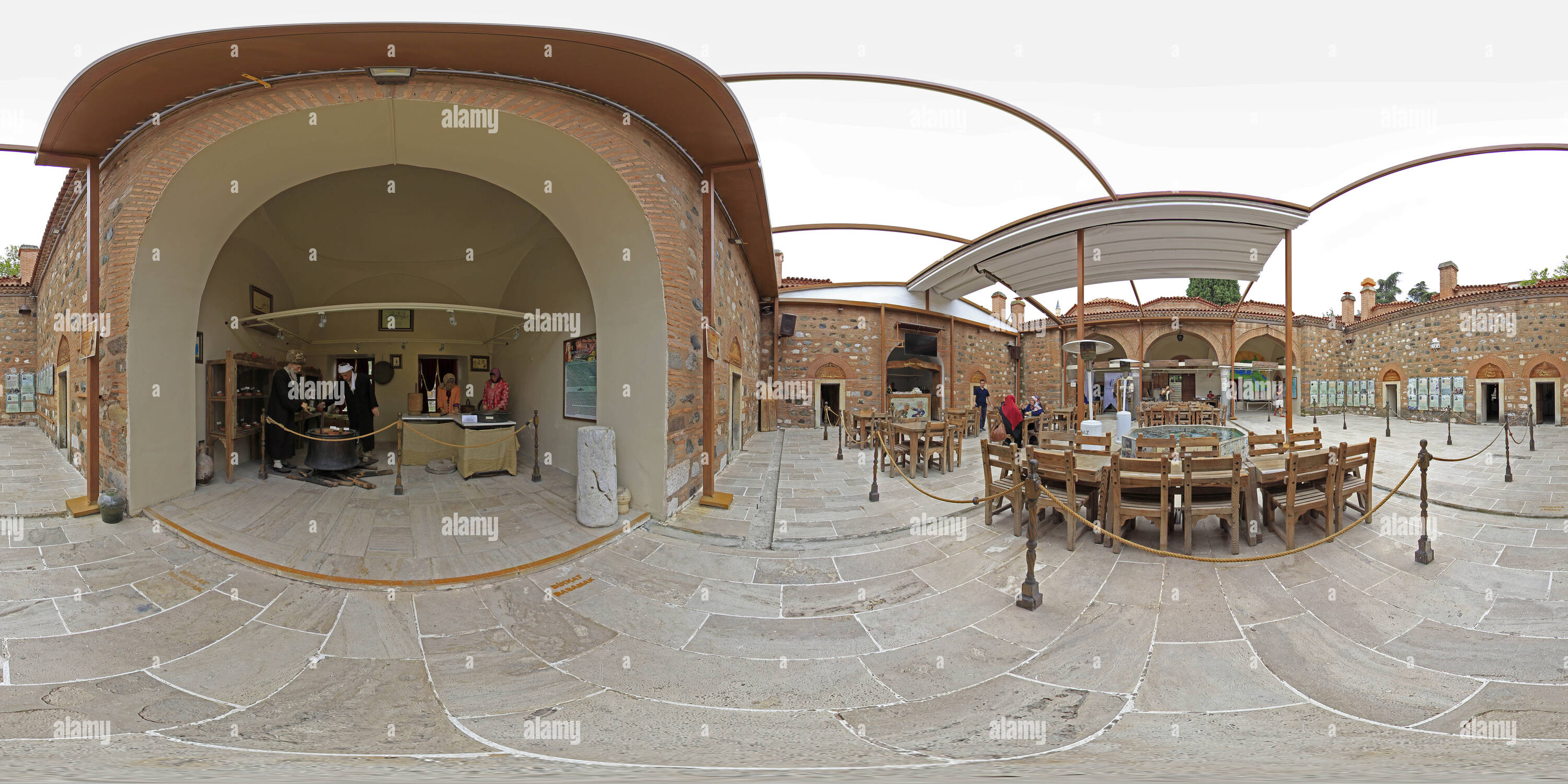 360° view of Hafsa Sultan Şifahanesi Tıp Tarihi Müzesi-Manisa Turkey(4 ...