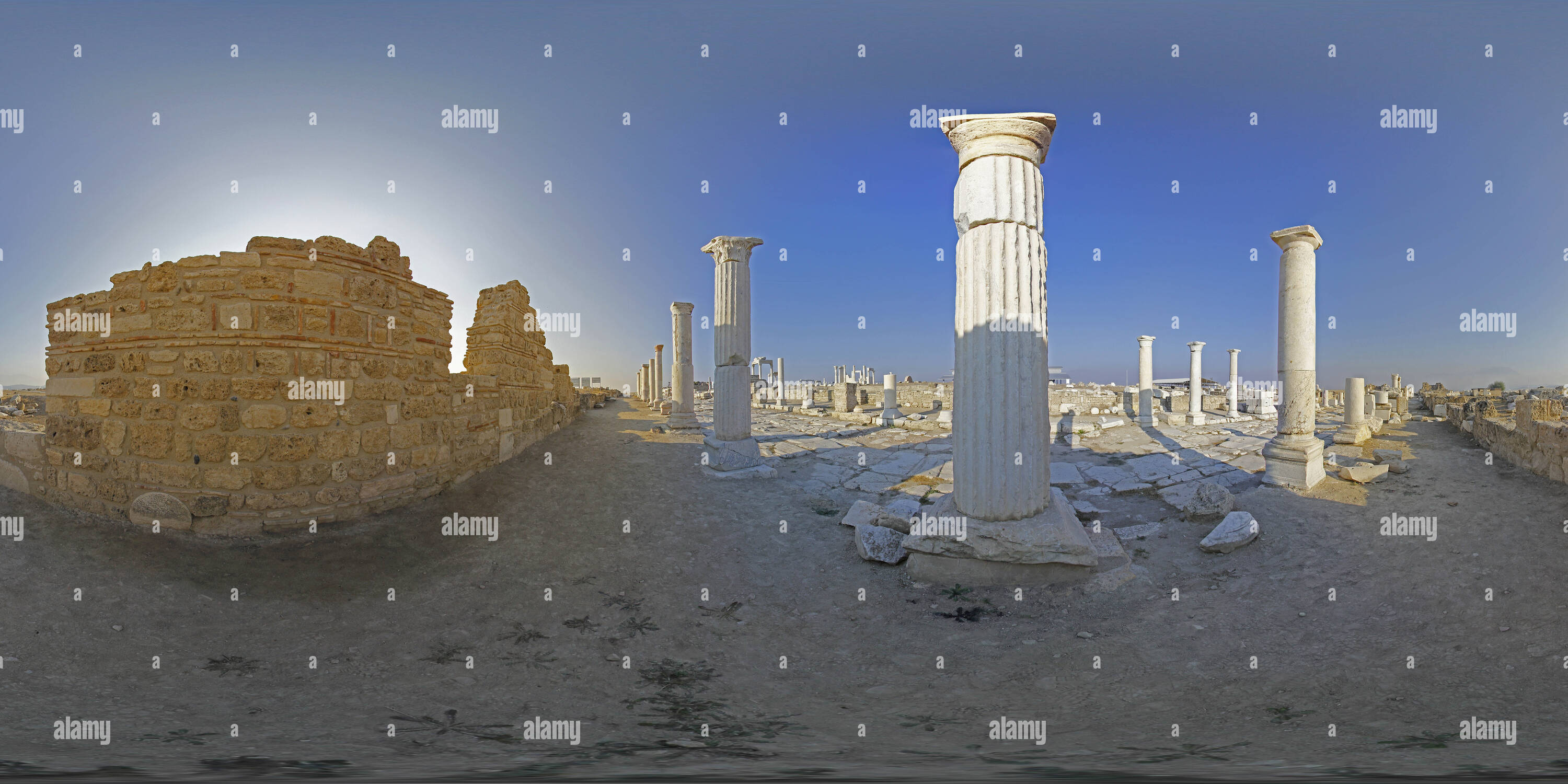 360° view of Ancient city of Laodikeia-Denizli Turkey - Alamy
