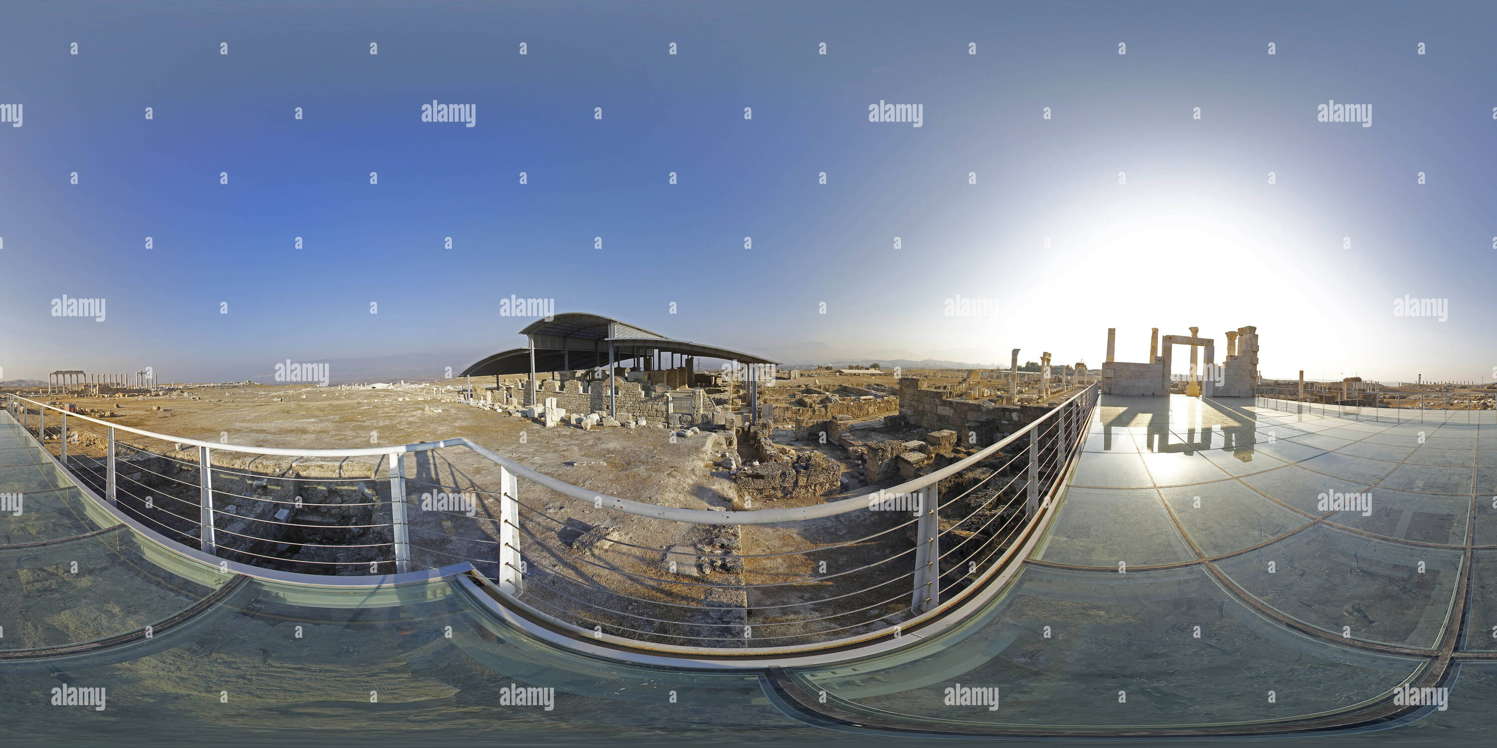 360° view of Ancient city of Laodikeia-Denizli Turkey - Alamy