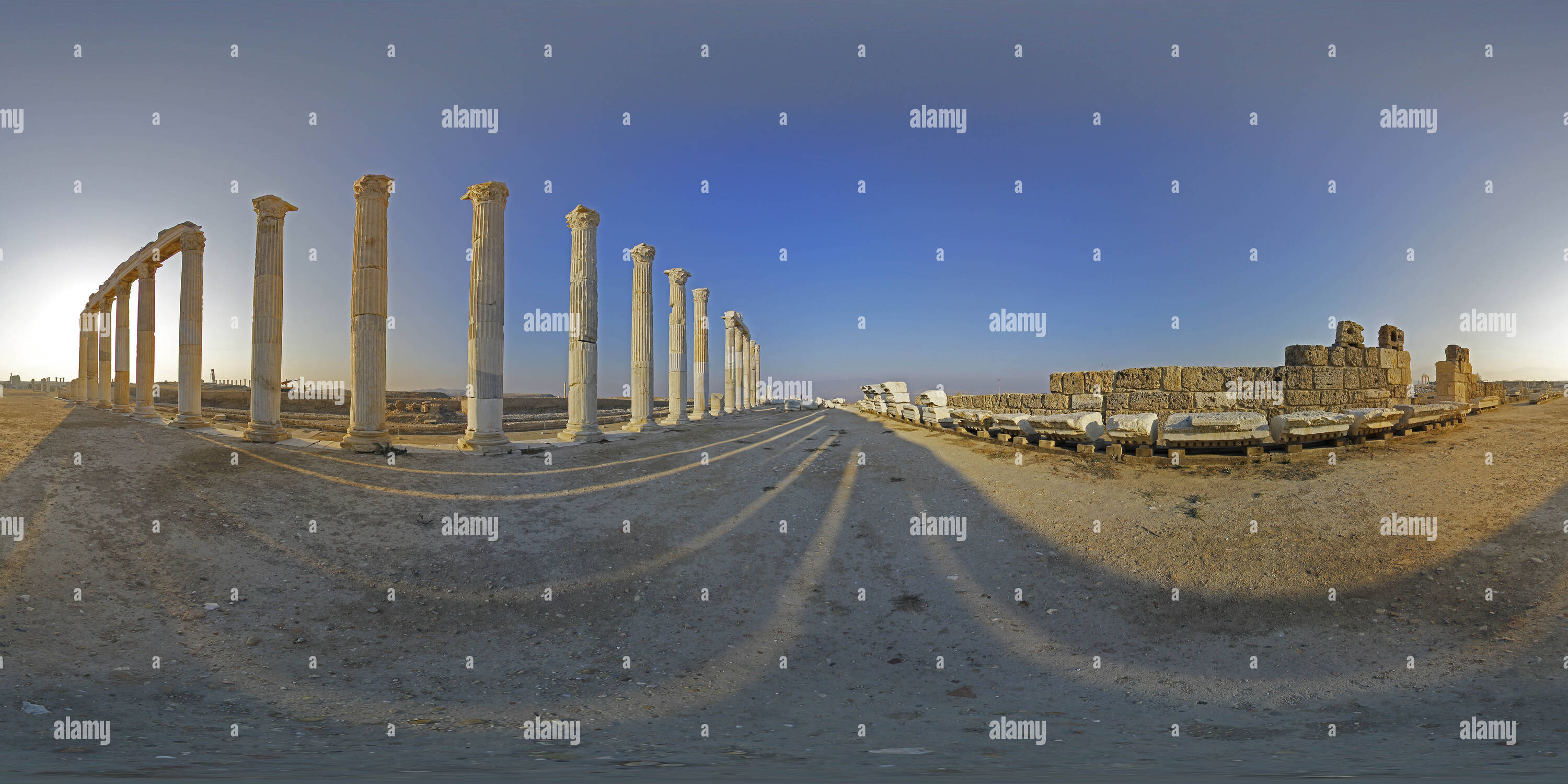 360° view of Ancient city of Laodikeia-Denizli Turkey - Alamy