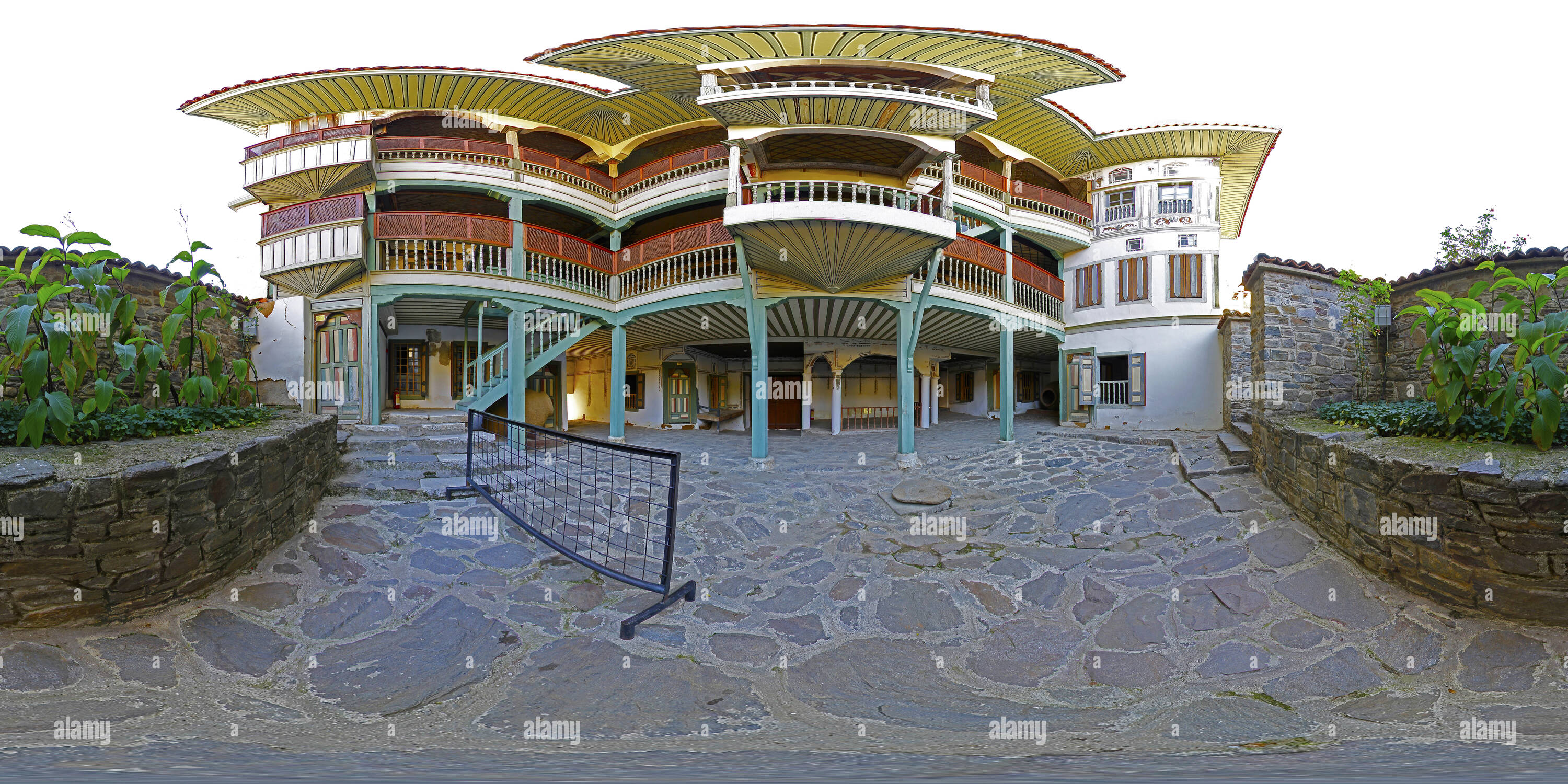 360° view of Çakırağa Konağı-Birgi İzmir Turkey (2 - Alamy