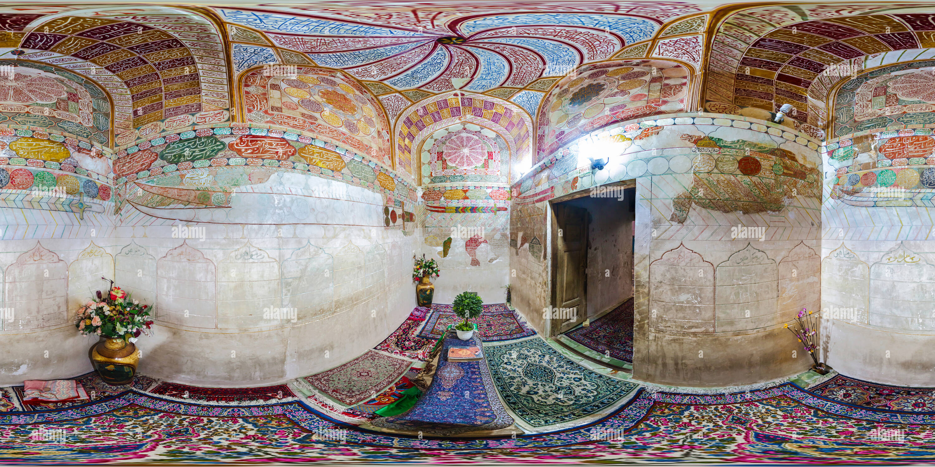 360° view of Beautiful decoration of the meditation room in Shah ...