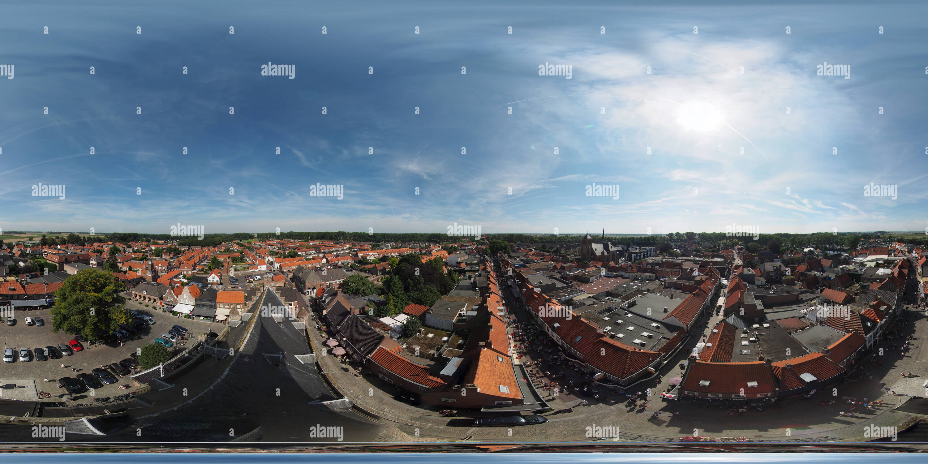 360° view of 2015-08-02 Belfort Sluis - Alamy