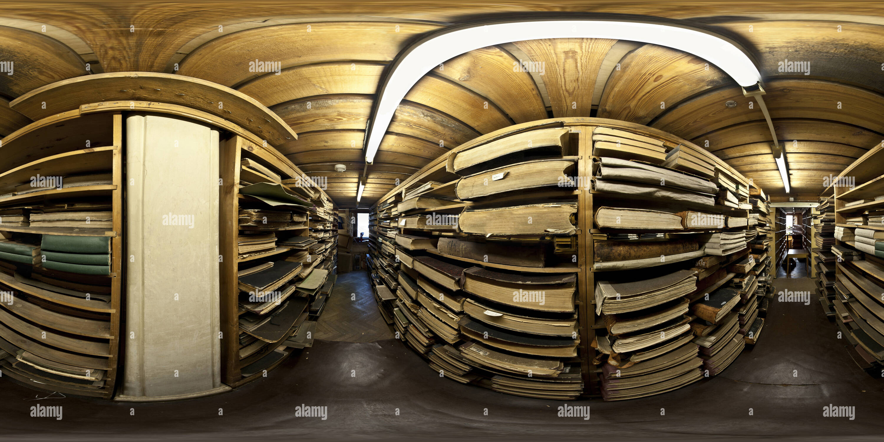 360° view of 1st Floor of Storage of Periodicals Reading Room of the ...