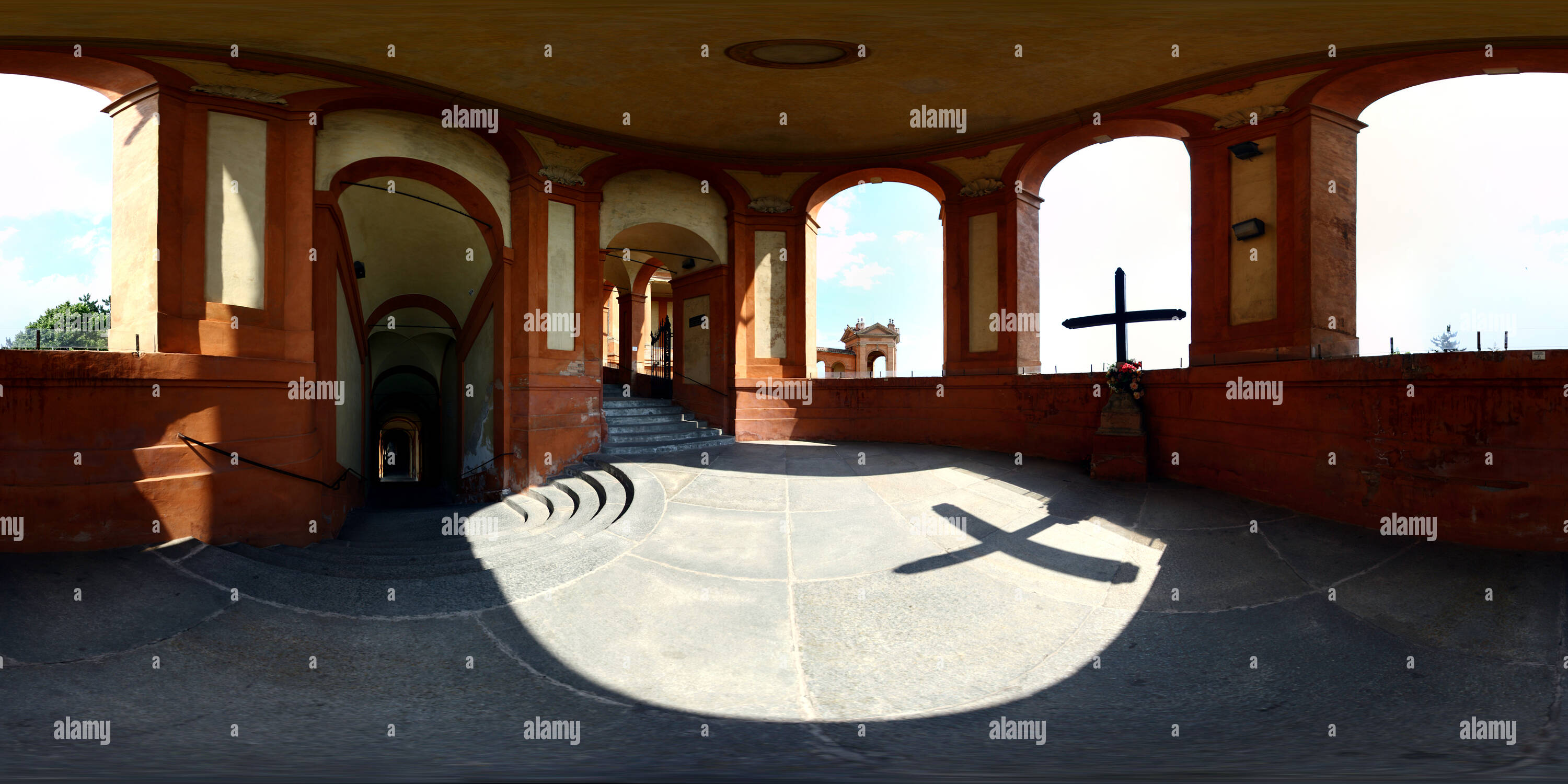 360° view of San Luca Side Dome - Alamy
