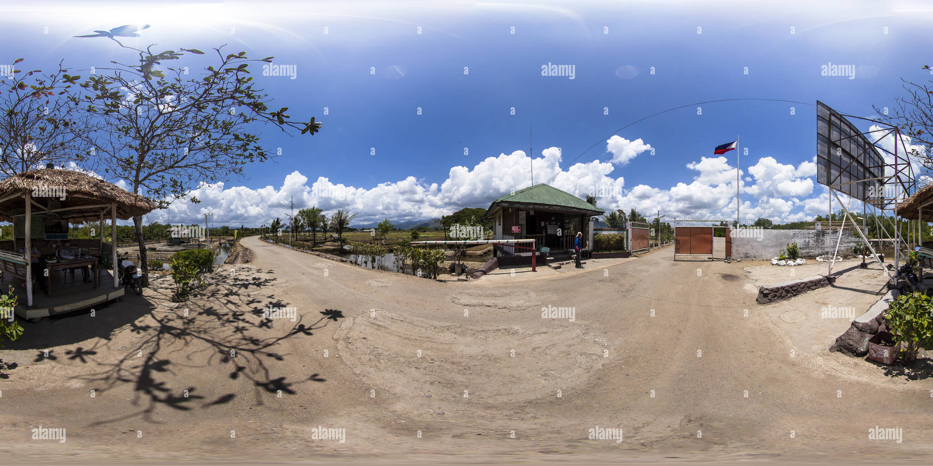 360° view of Entrance Iwahig Prison in puerto princesa - Alamy