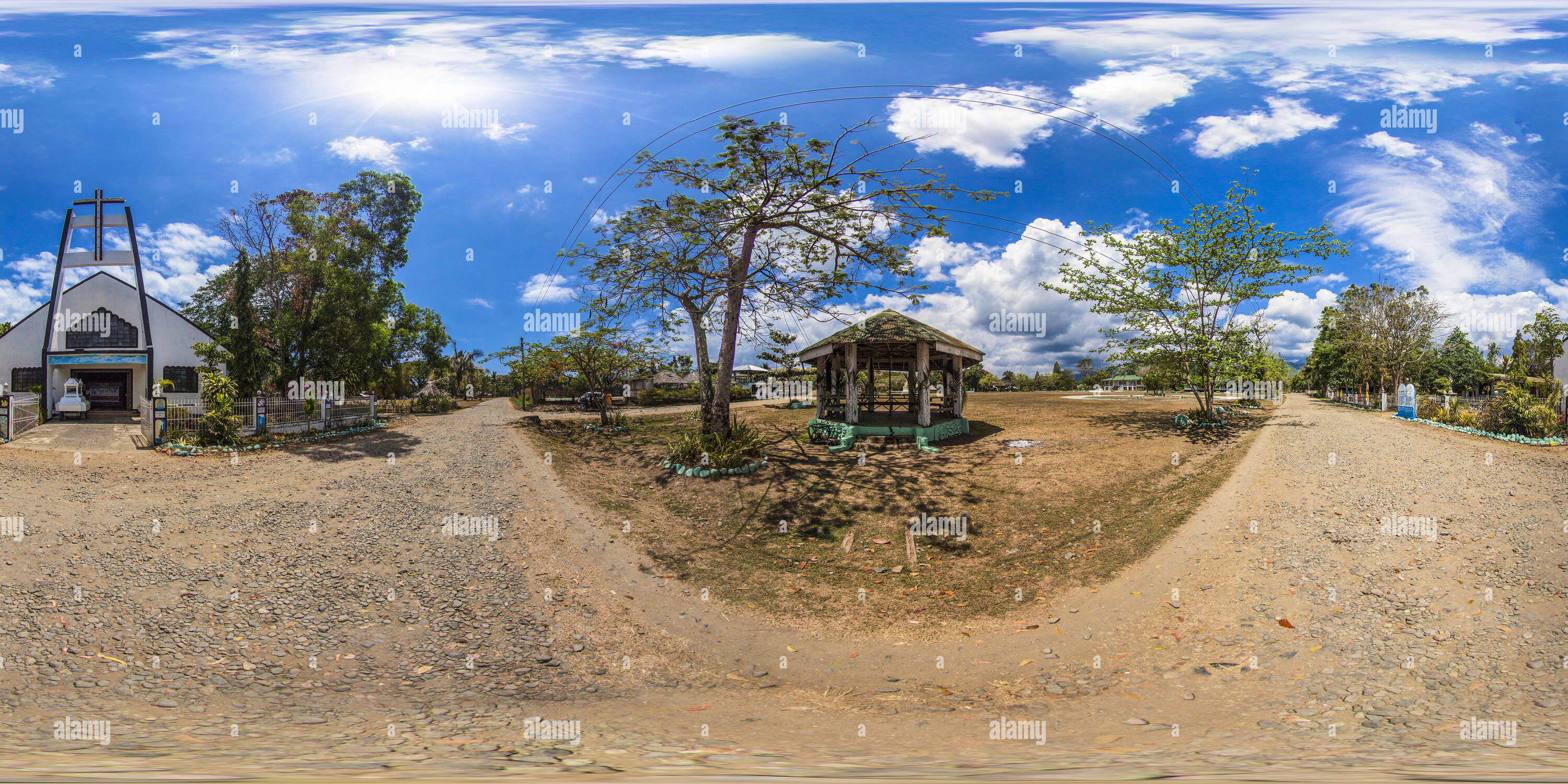 360° view of Church In Iwahig Prisoner camp in Palawan - Alamy