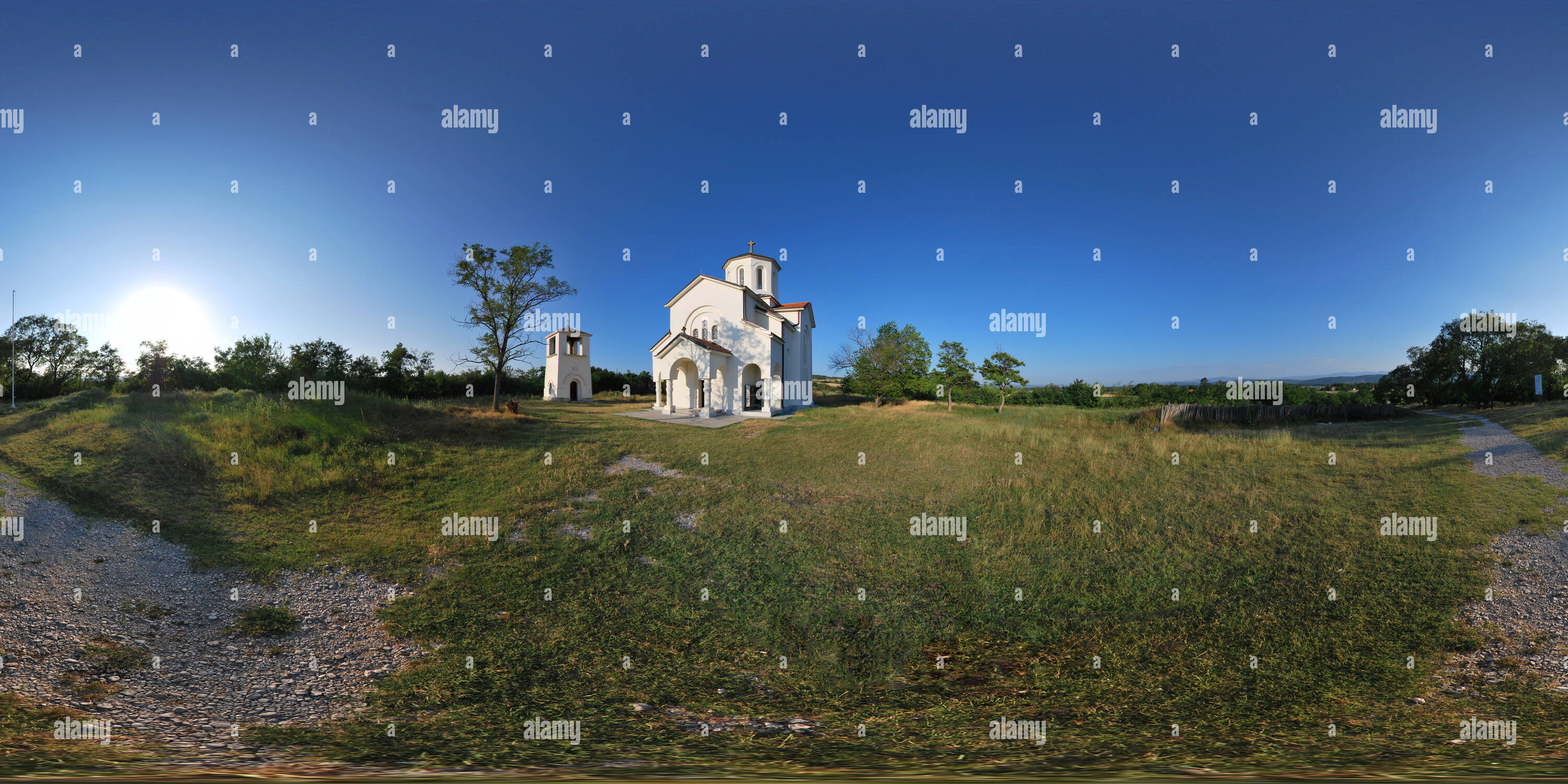 360° view of Crkva svetog Arahgela Mihaila i Gavrila [Deligrad] - Alamy