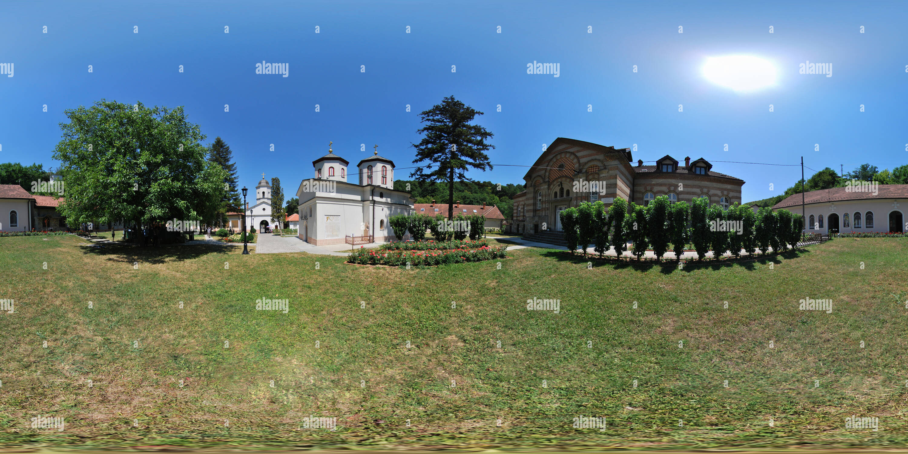 360° view of Manastir Rakovica [Beograd] - Alamy
