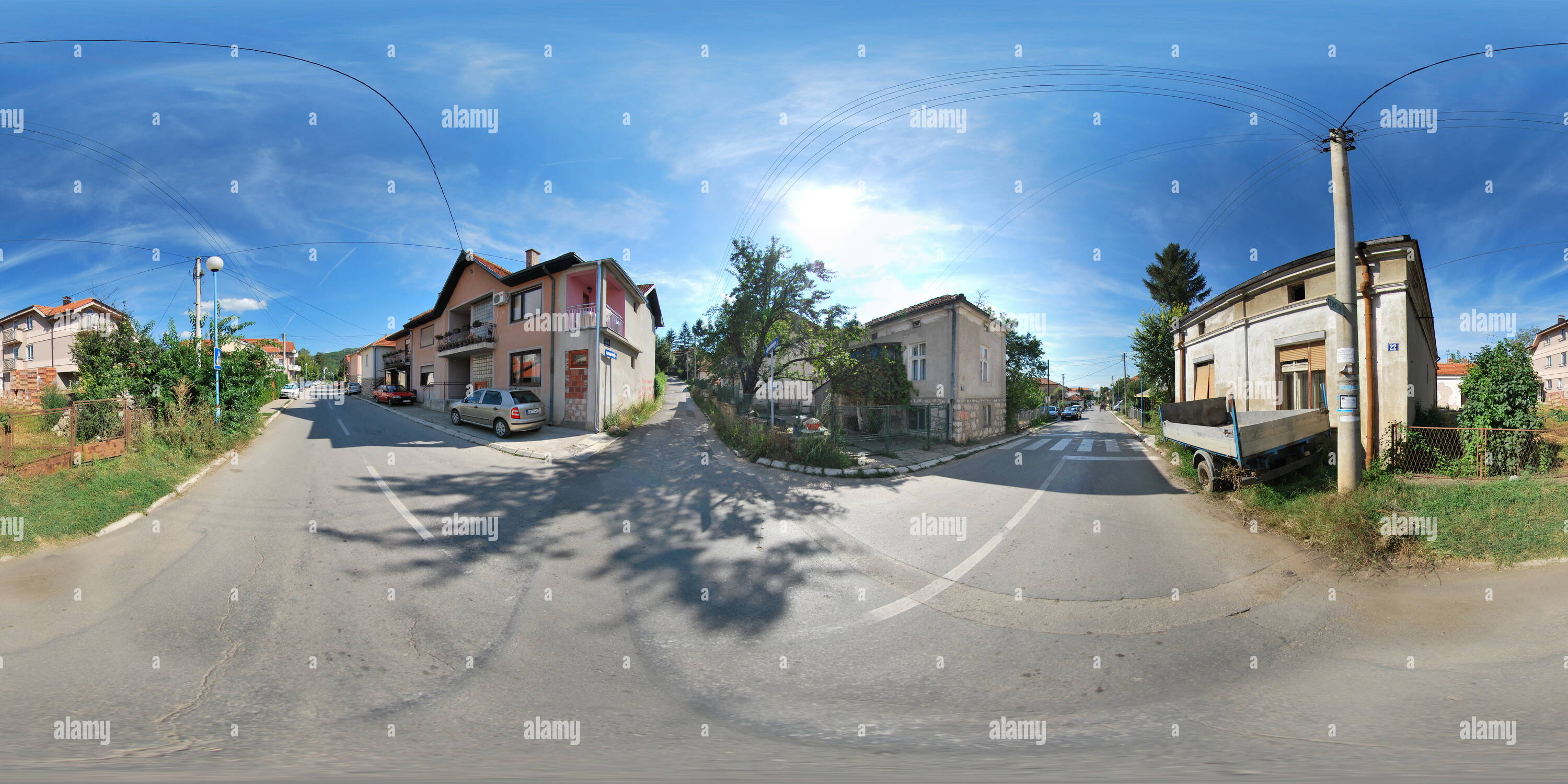 360° view of Sokobanja Street View 25 - Alamy