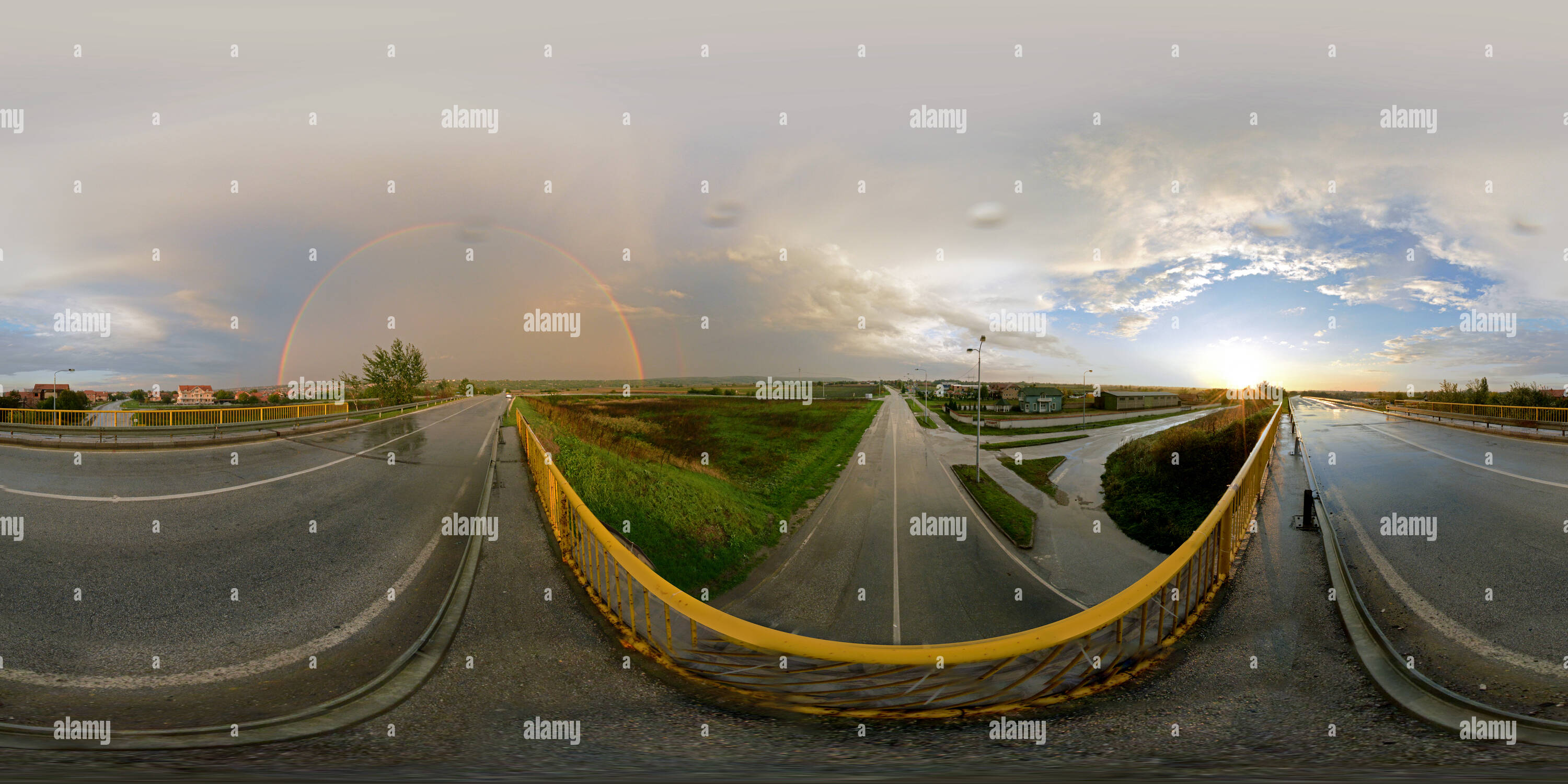 360° view of Rainbow at Pozarevac - Alamy