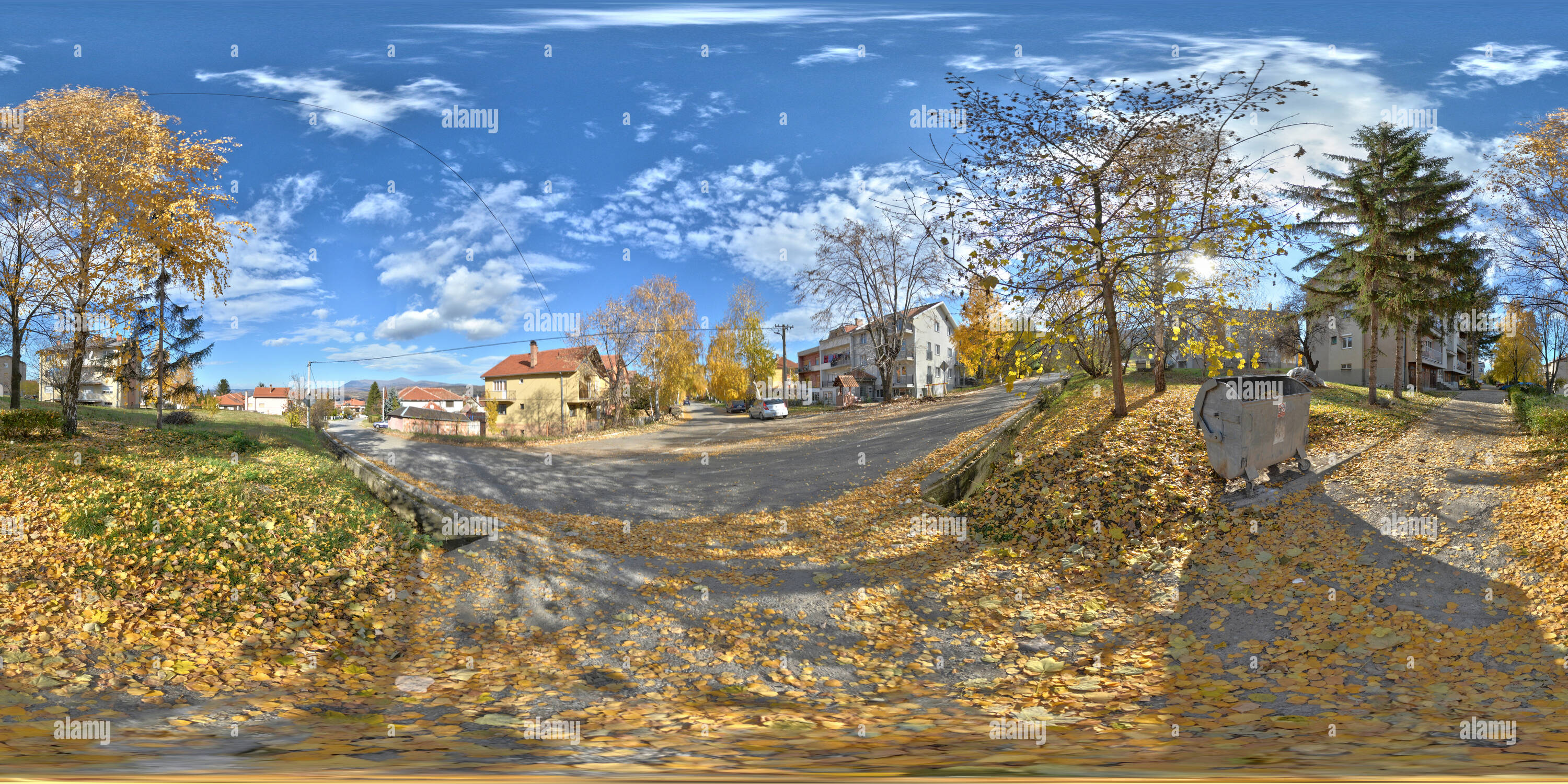 360° view of Autumn in Sokobanja spa - Alamy