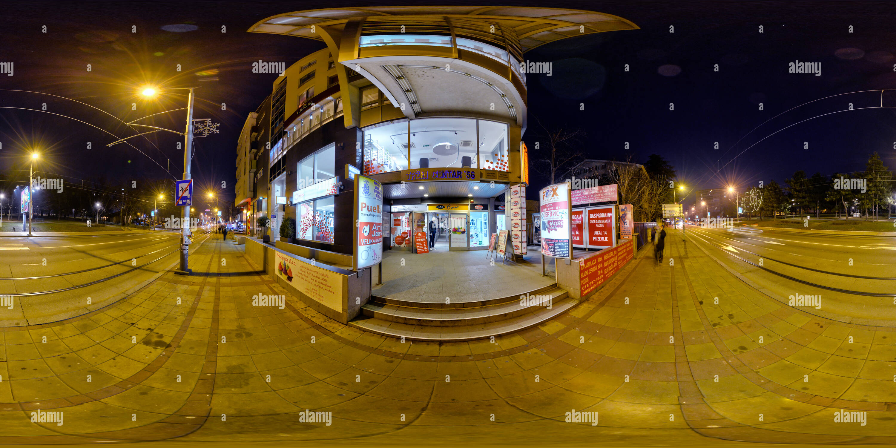 360° view of Shopping Mall 56 - Alamy