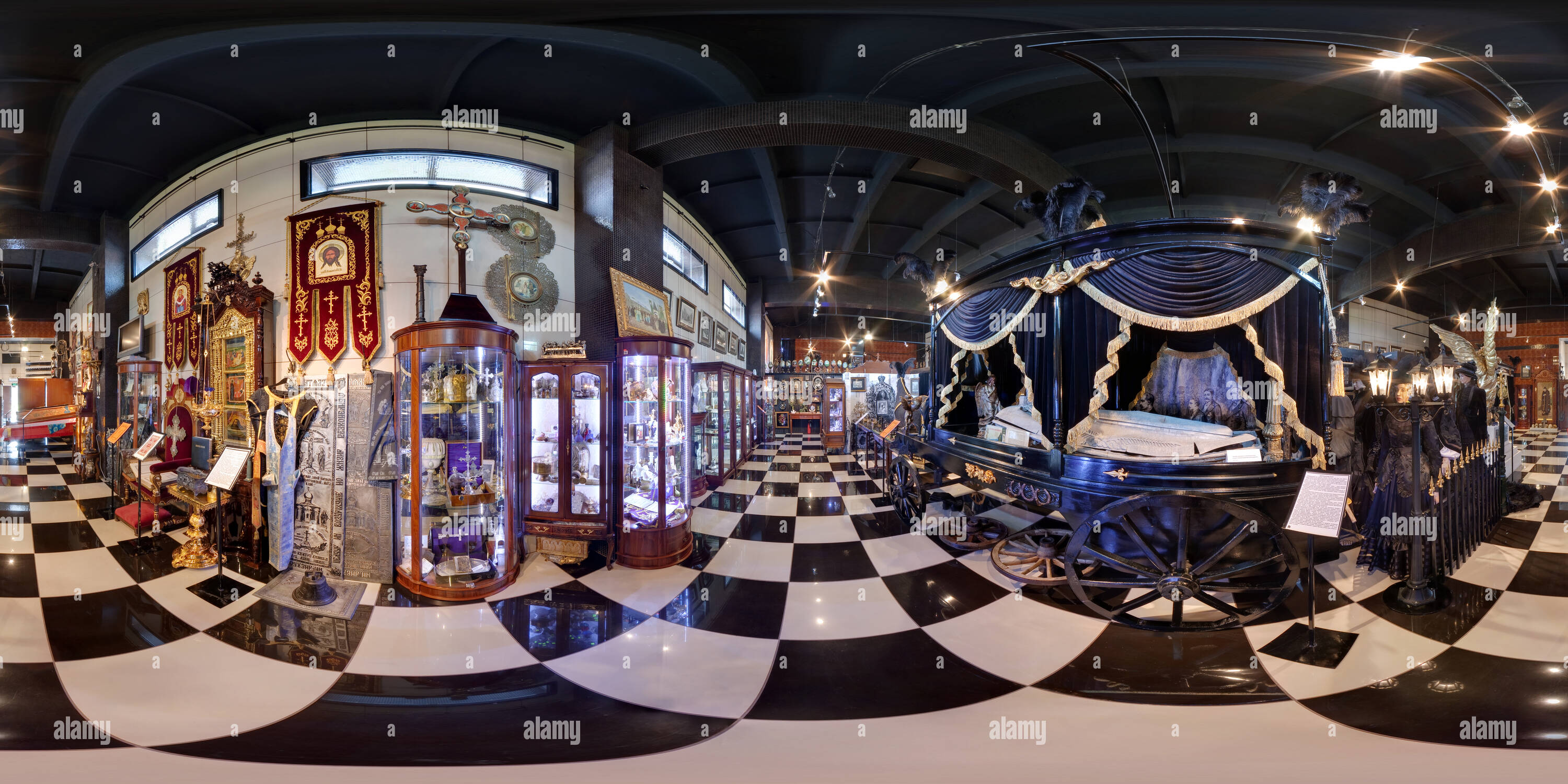 360° view of The Museum of World Funeral Culture - Alamy