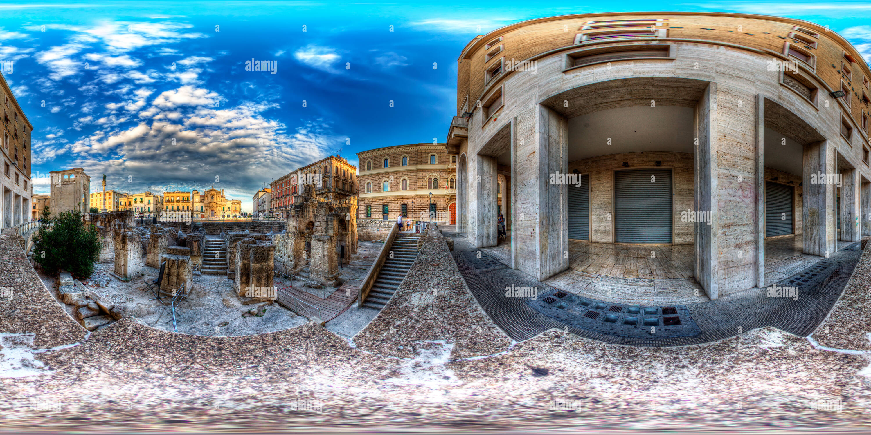 360° view of roman theatre in lecce. italy - Alamy
