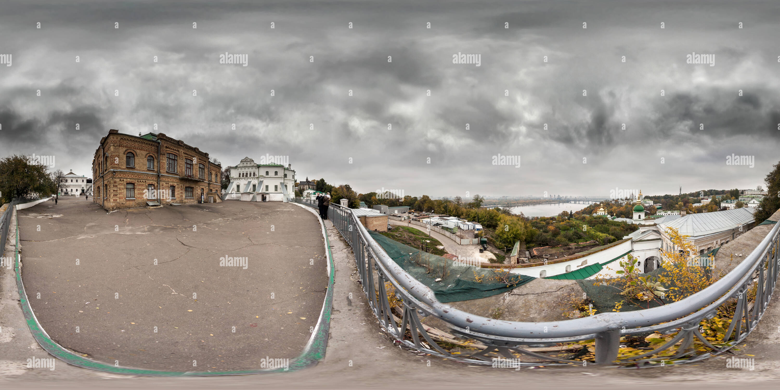 360° view of kyiv-pechersk lavra in kiev - Alamy