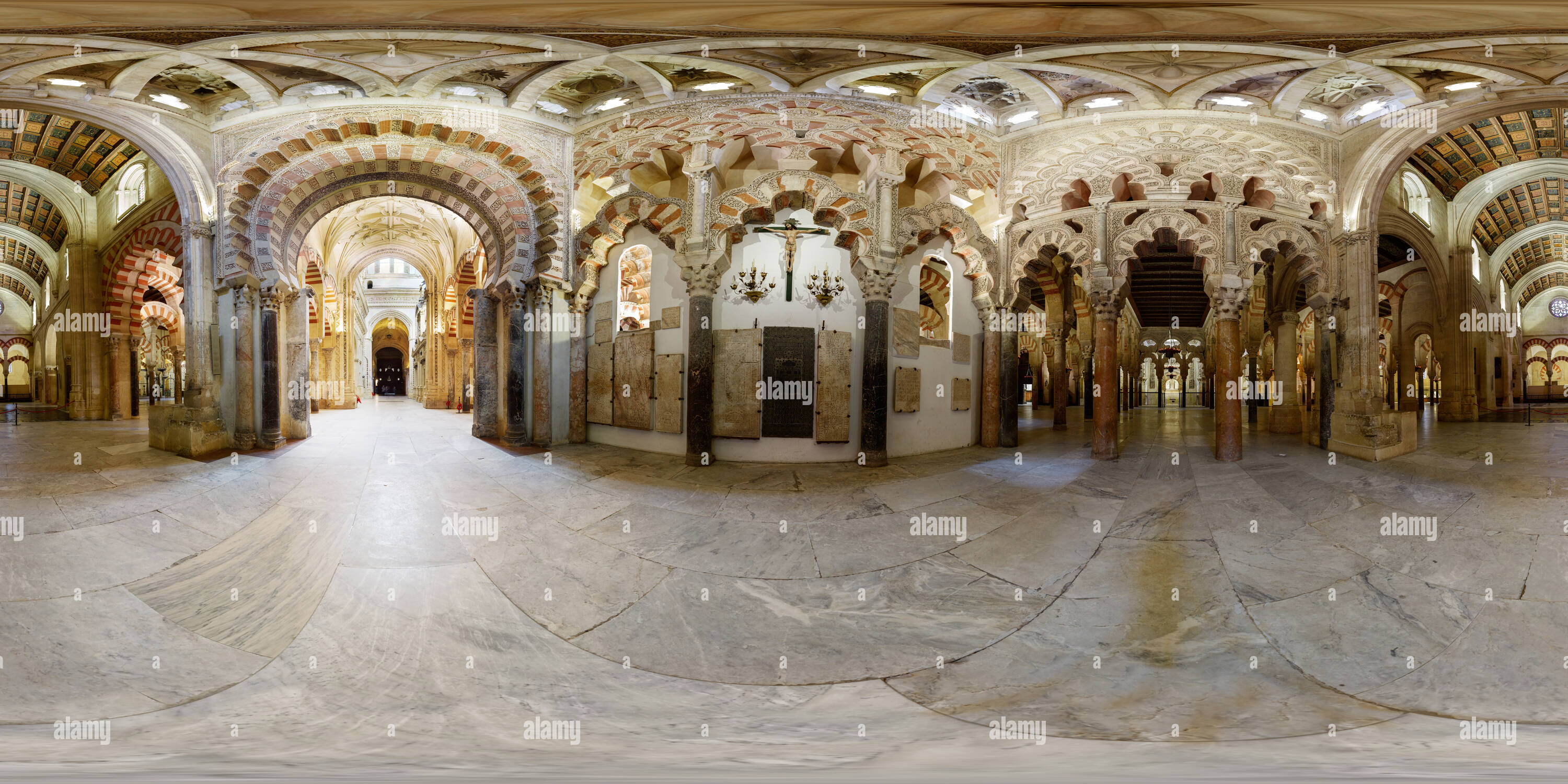 360° view of mosque of cordoba. spain - Alamy