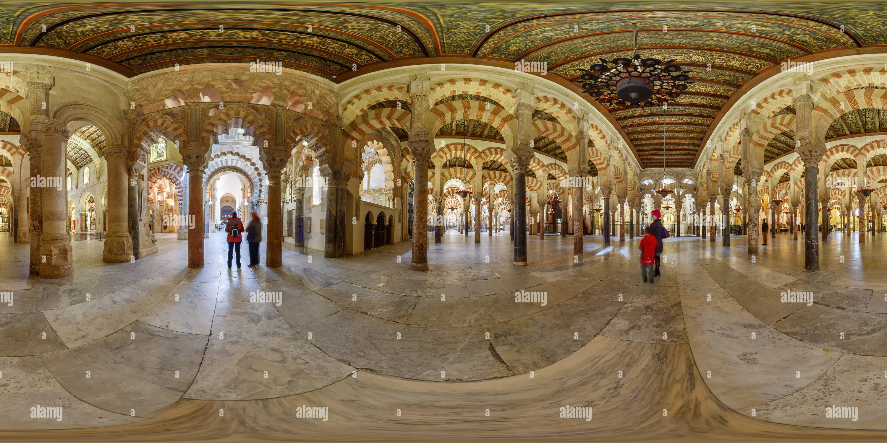 360° view of mosque of cordoba - Alamy