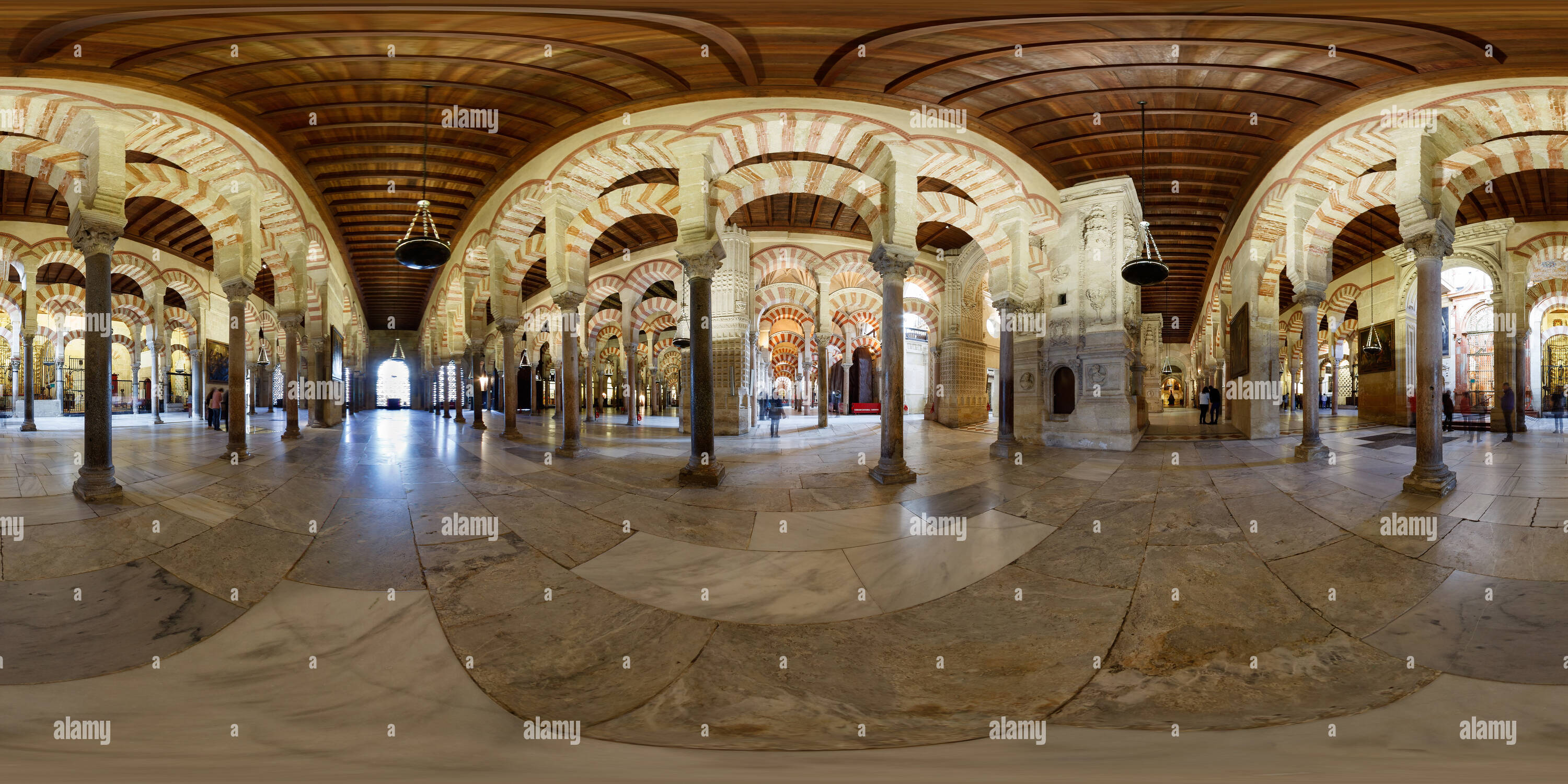 360° view of mosque of cordoba. spain - Alamy