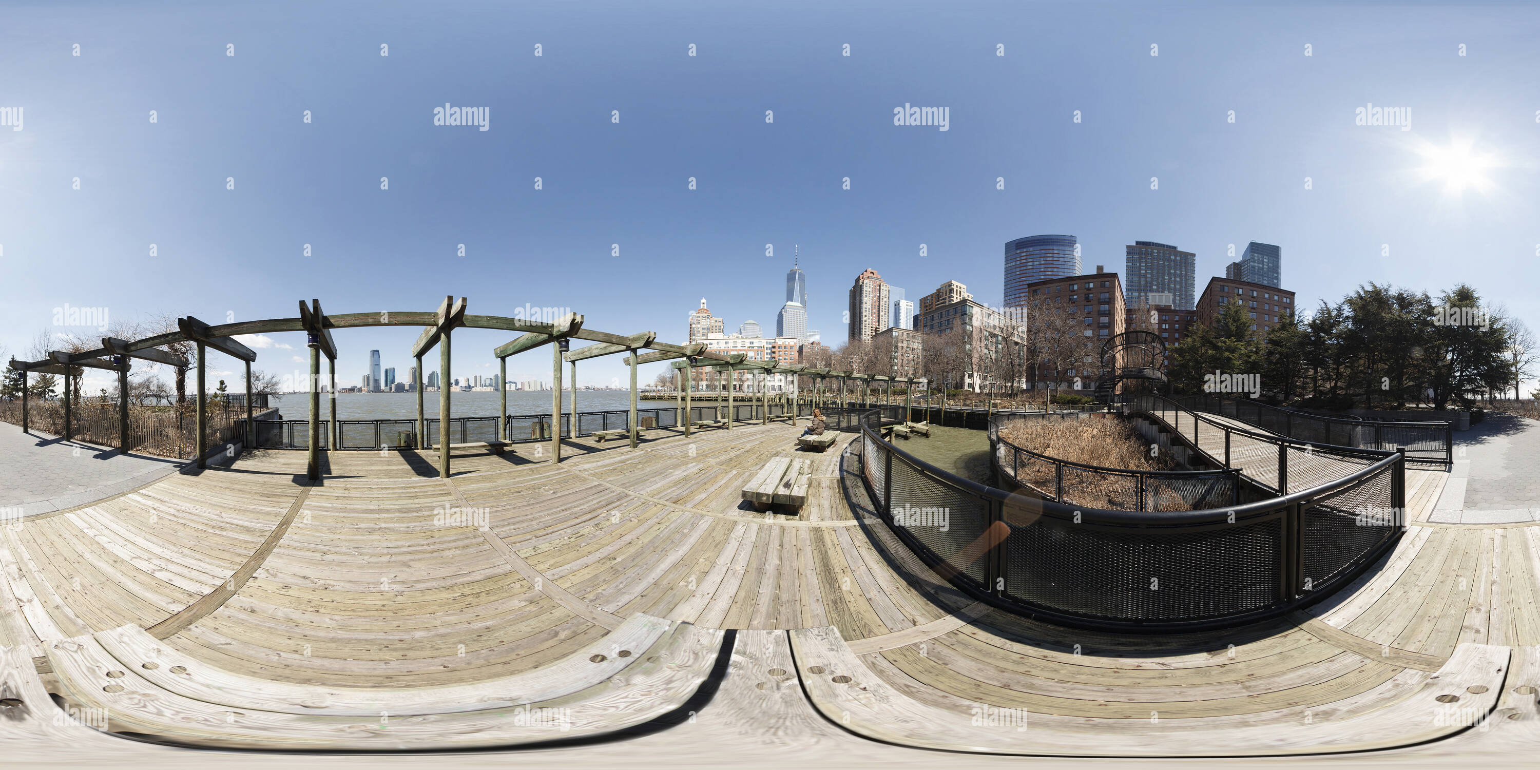 360° view of esplanade. new york - Alamy