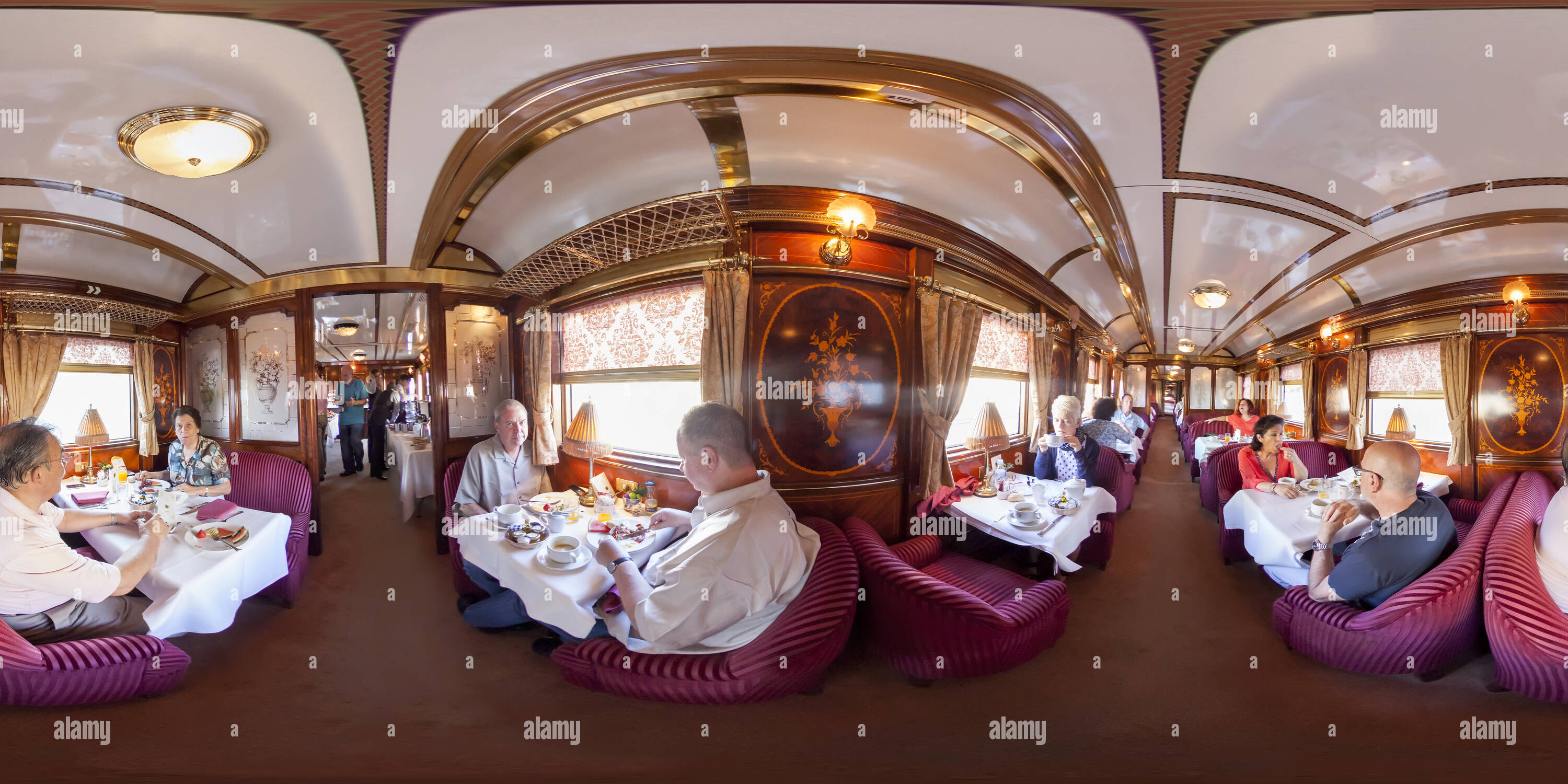360° view of al andalus luxury train4. andalusia. spain - Alamy