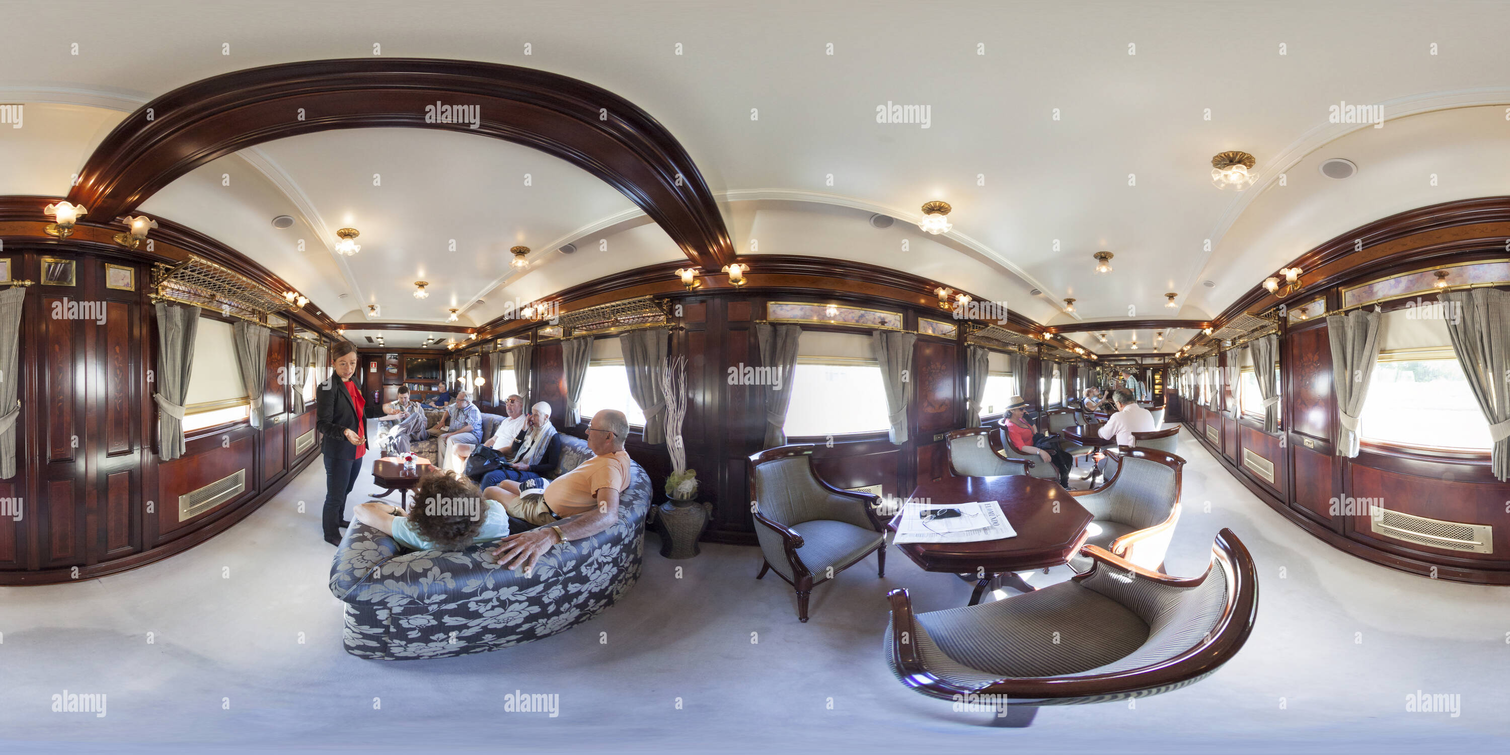 360° view of al andalus luxury train. andalusia. spain - Alamy