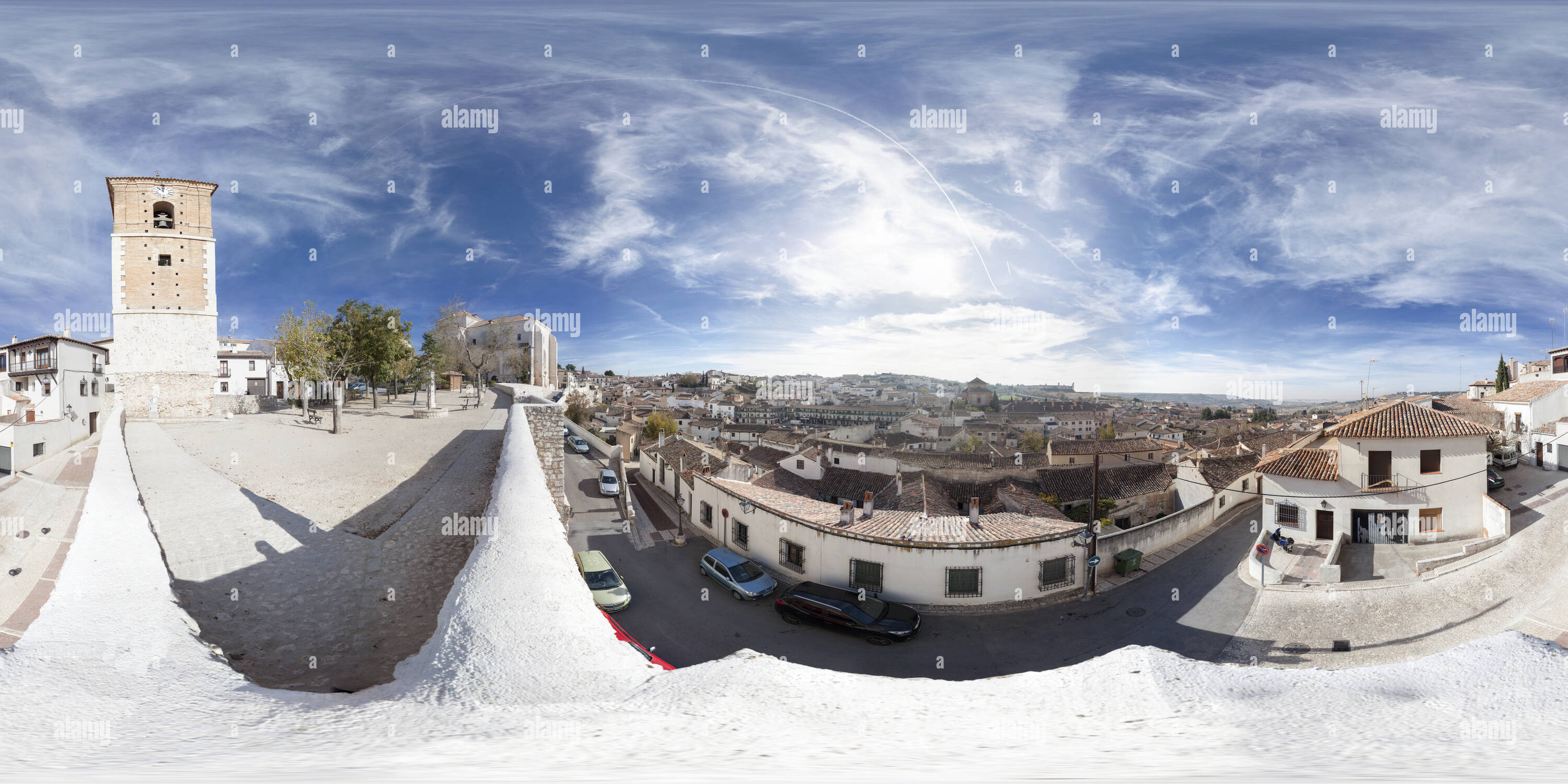 360° view of chinchon. madrid. spain - Alamy