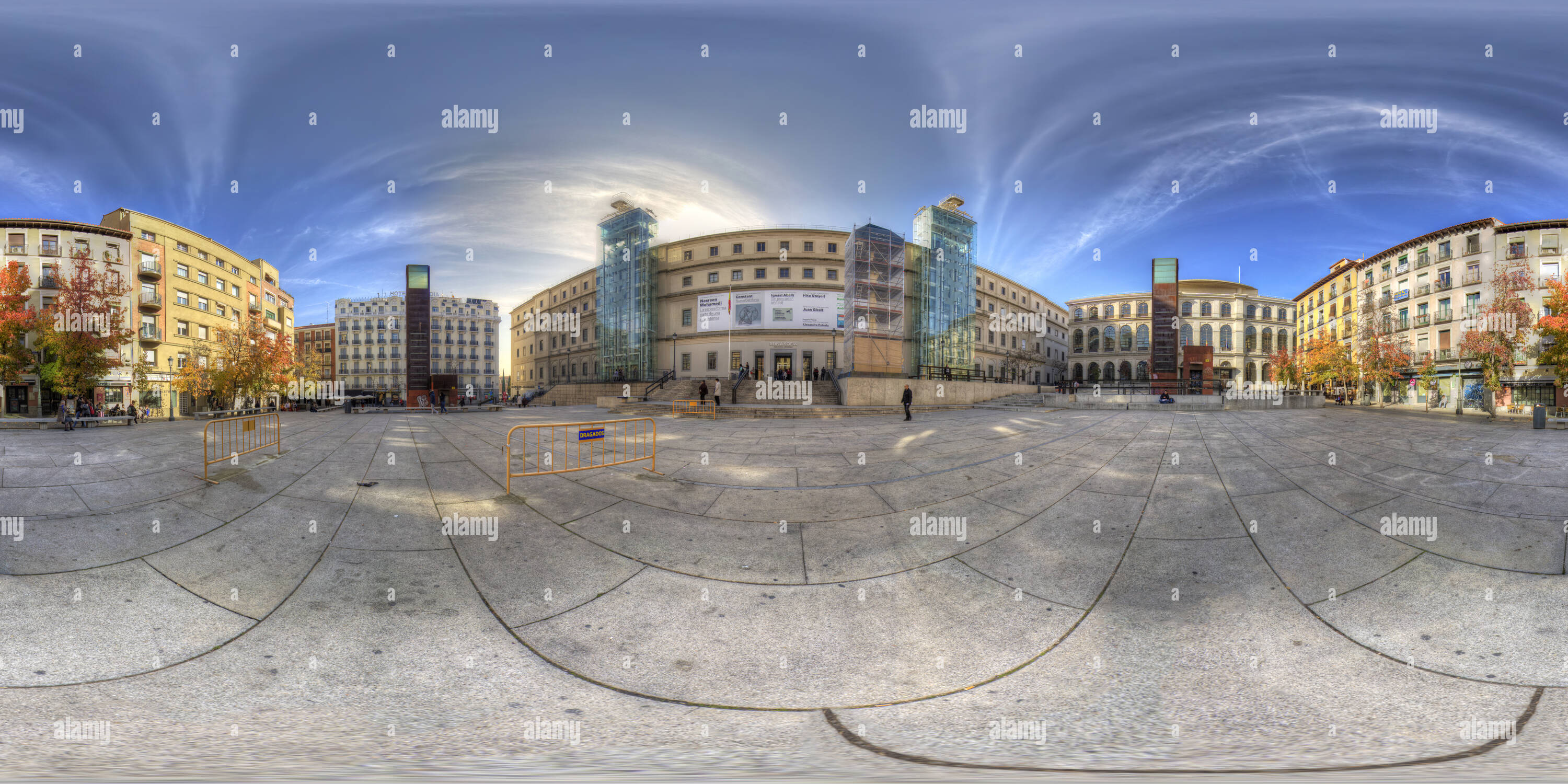 360° view of reina sofia museum1. madrid. spain - Alamy