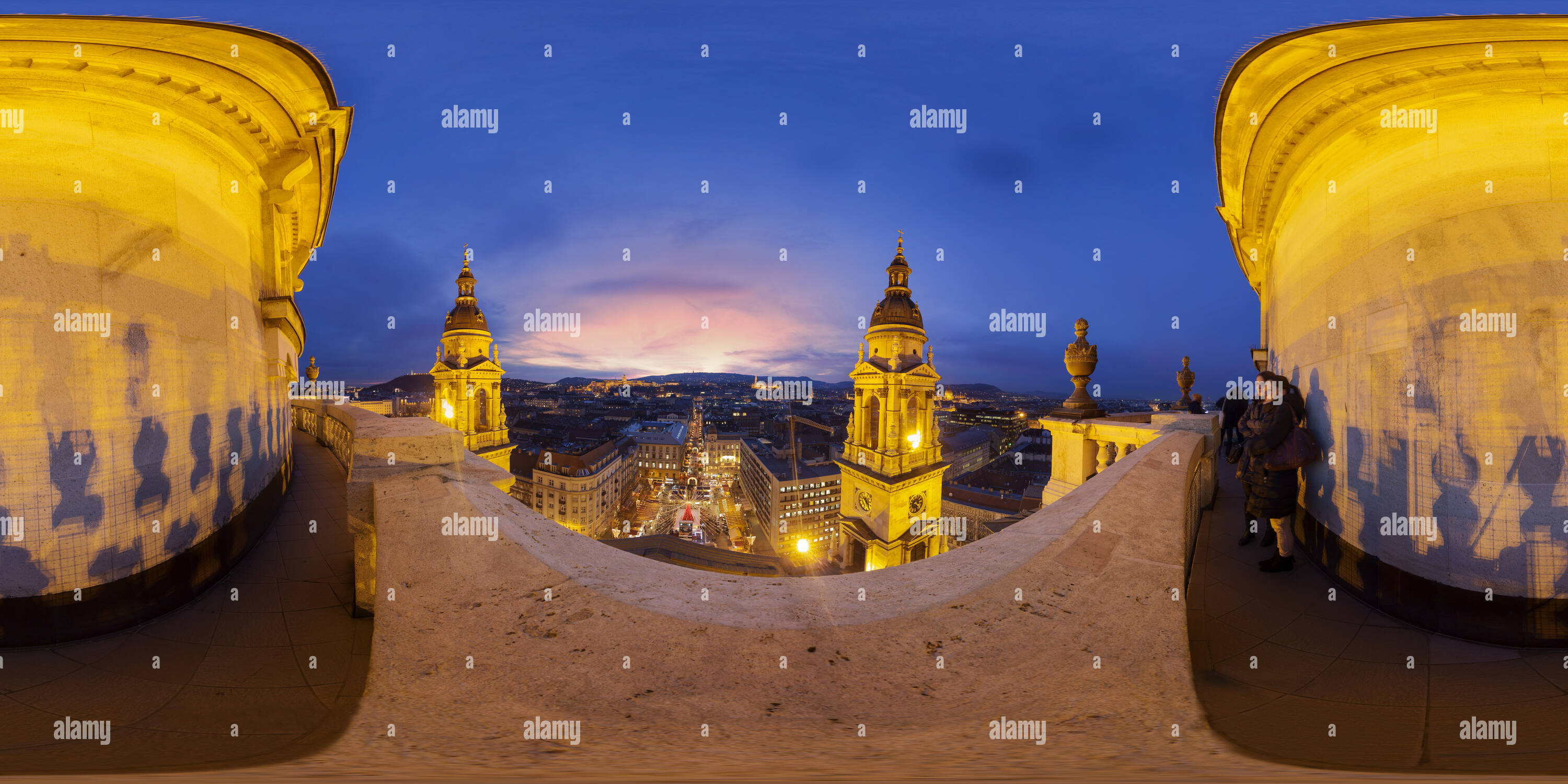 360° view of Budapest from St. Stephen’s Basilica1. Budapest - Alamy