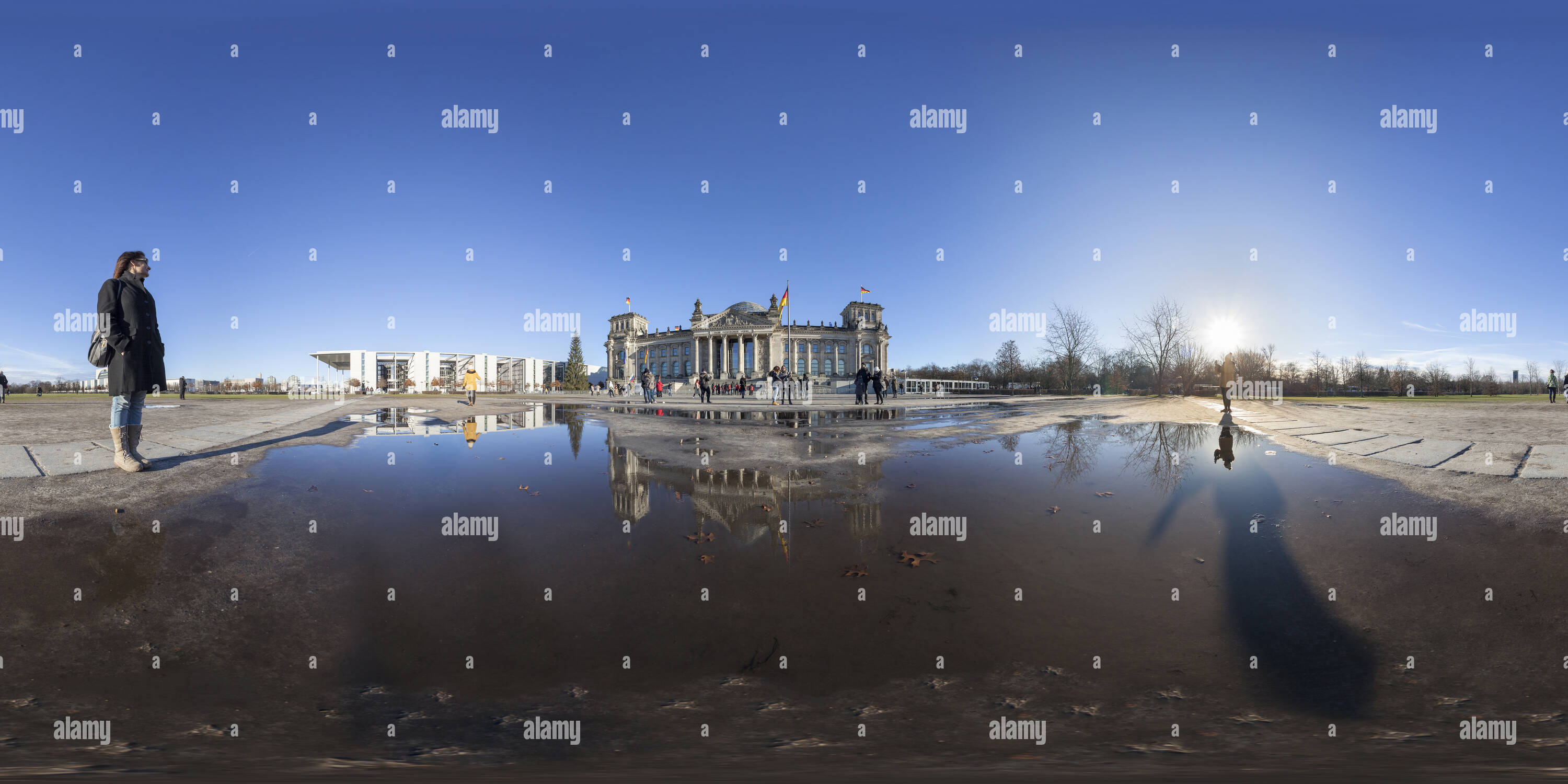360° view of The Reichstag. Berlin - Alamy