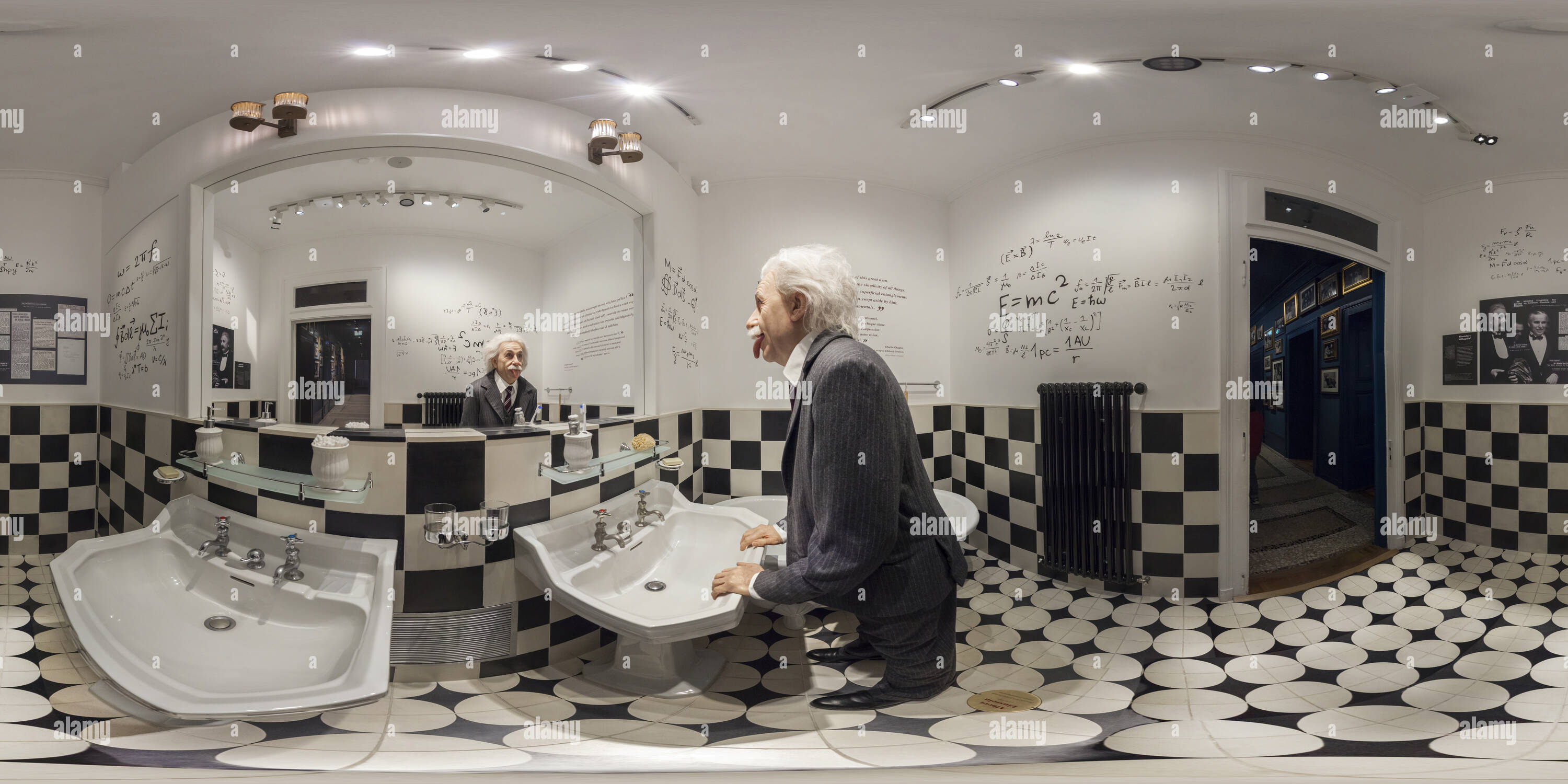 360° view of Chaplin World Museum1. Vevey. Switzerland - Alamy