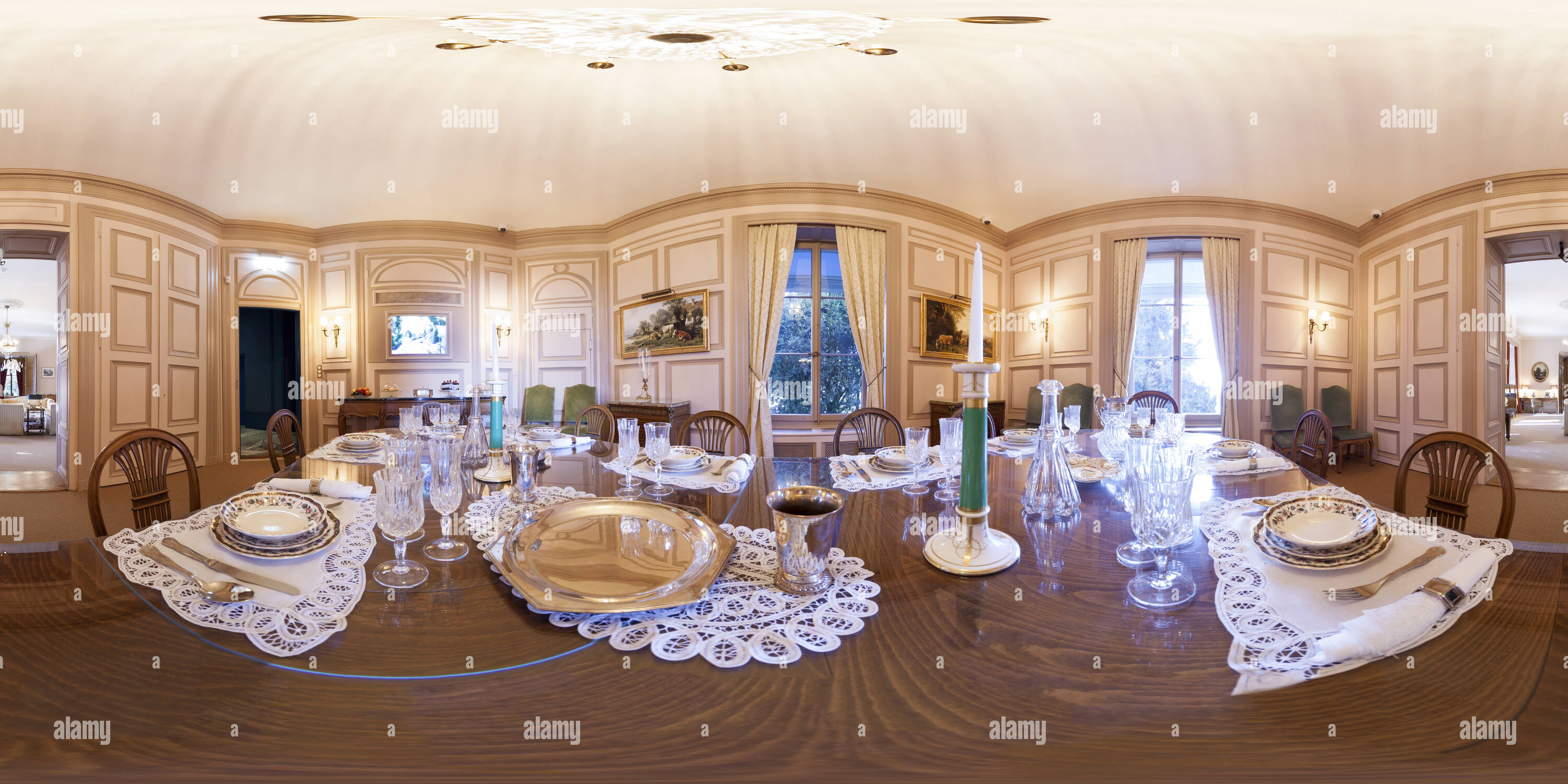 360° view of Chaplin World Museum. Vevey. Switzerland - Alamy