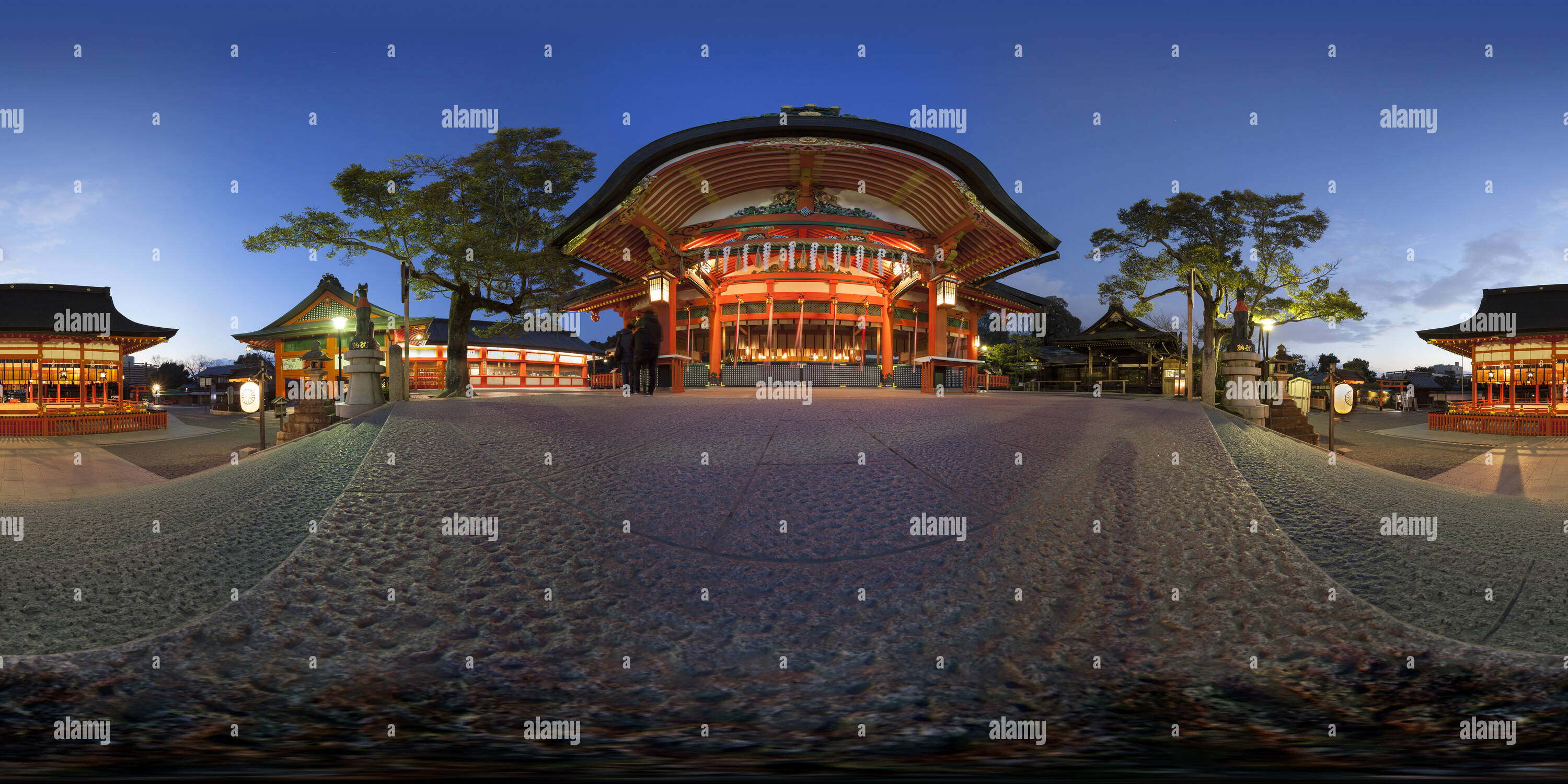 360° view of Fushimi Inari Taisha Shrine1. Kyoto. Japan - Alamy